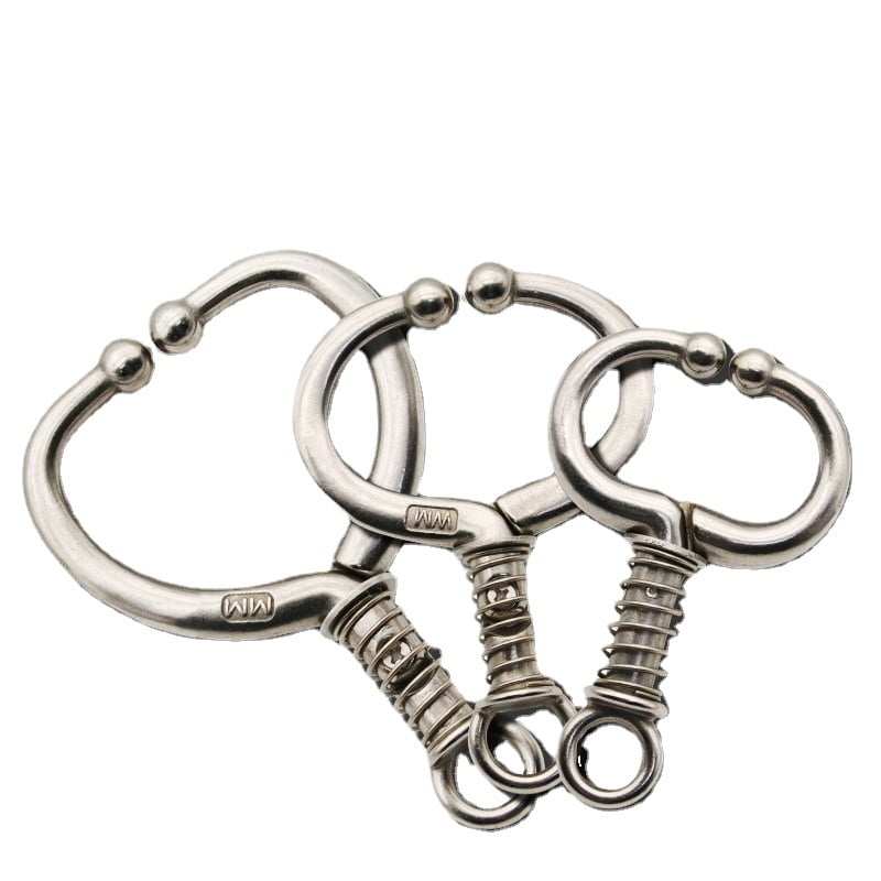 Masteelf No-Piercing Cow Nose Ring Stainless Cattle Nose Ring Cattle ...
