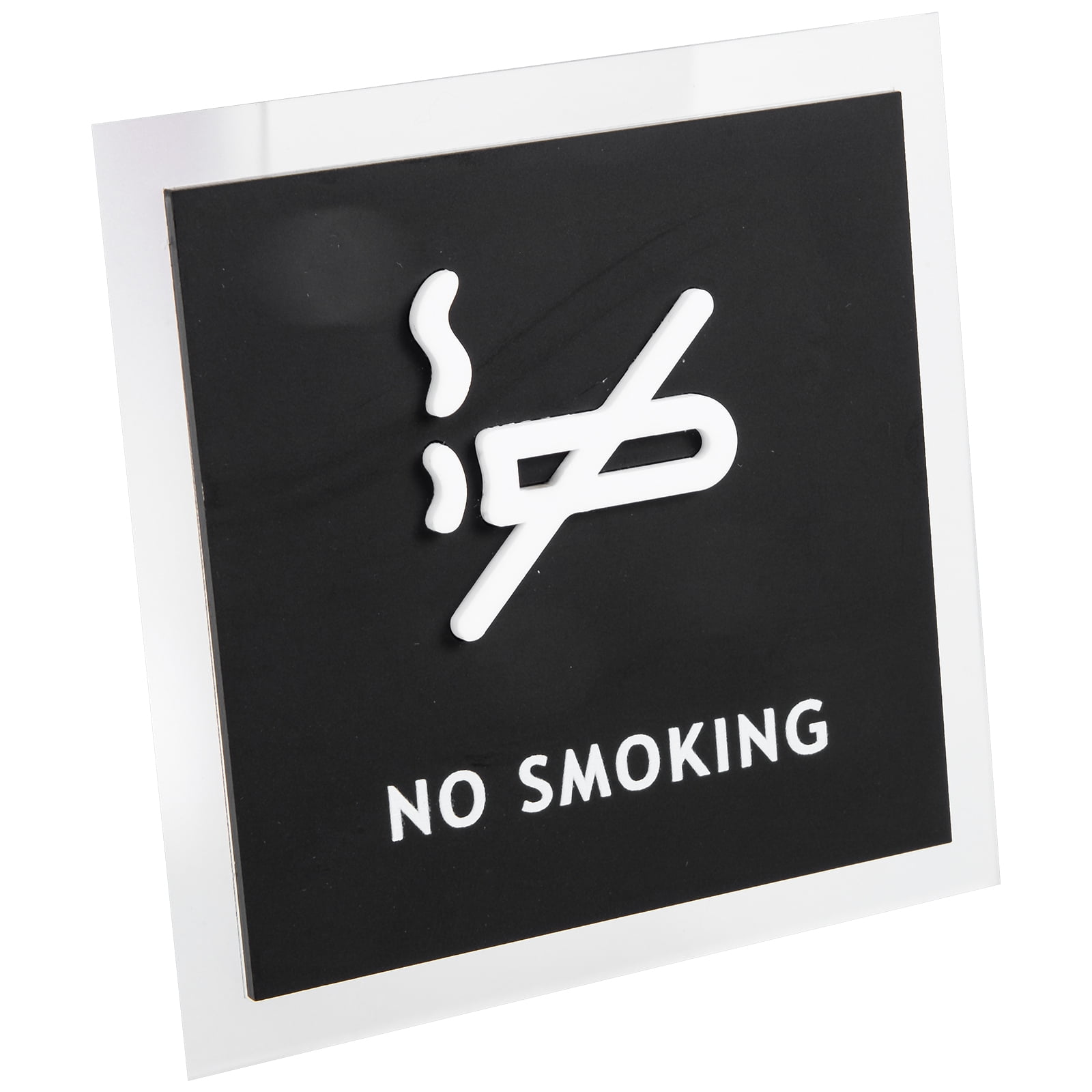 Masteelf No Smoking Indicator Public No Smoking Sign Acrylic Warm ...