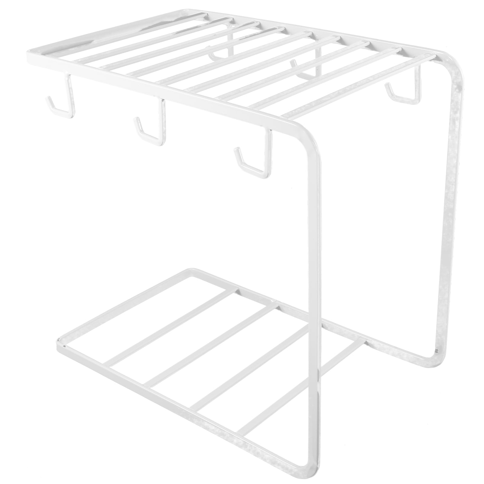 Masteelf Nordic Style Wrought Iron Cups Plates Holder Drain Coffee Cup ...