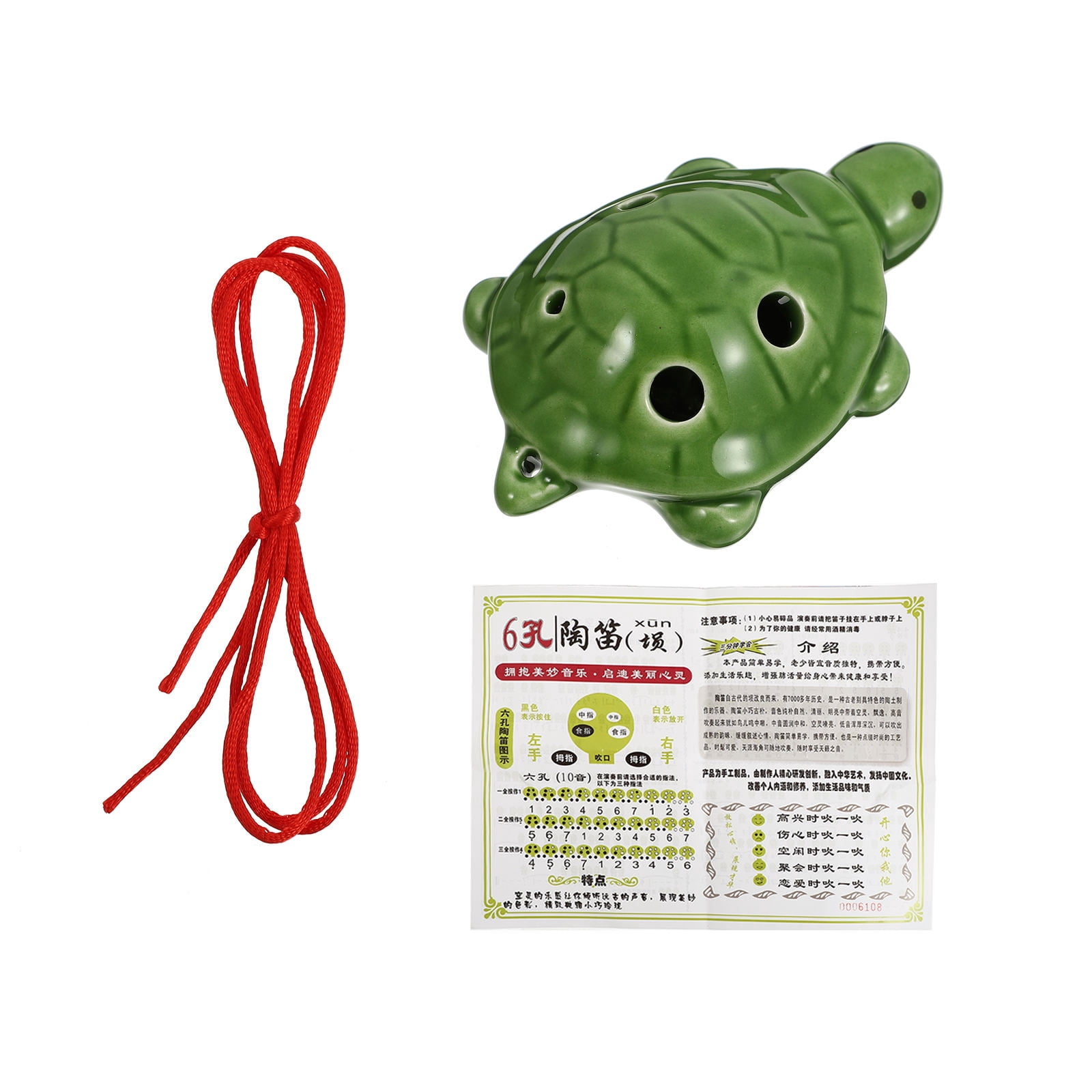 Masteelf Ocarina Instrument Turtle Ocarina Adorable Ocarina Child 8 ...