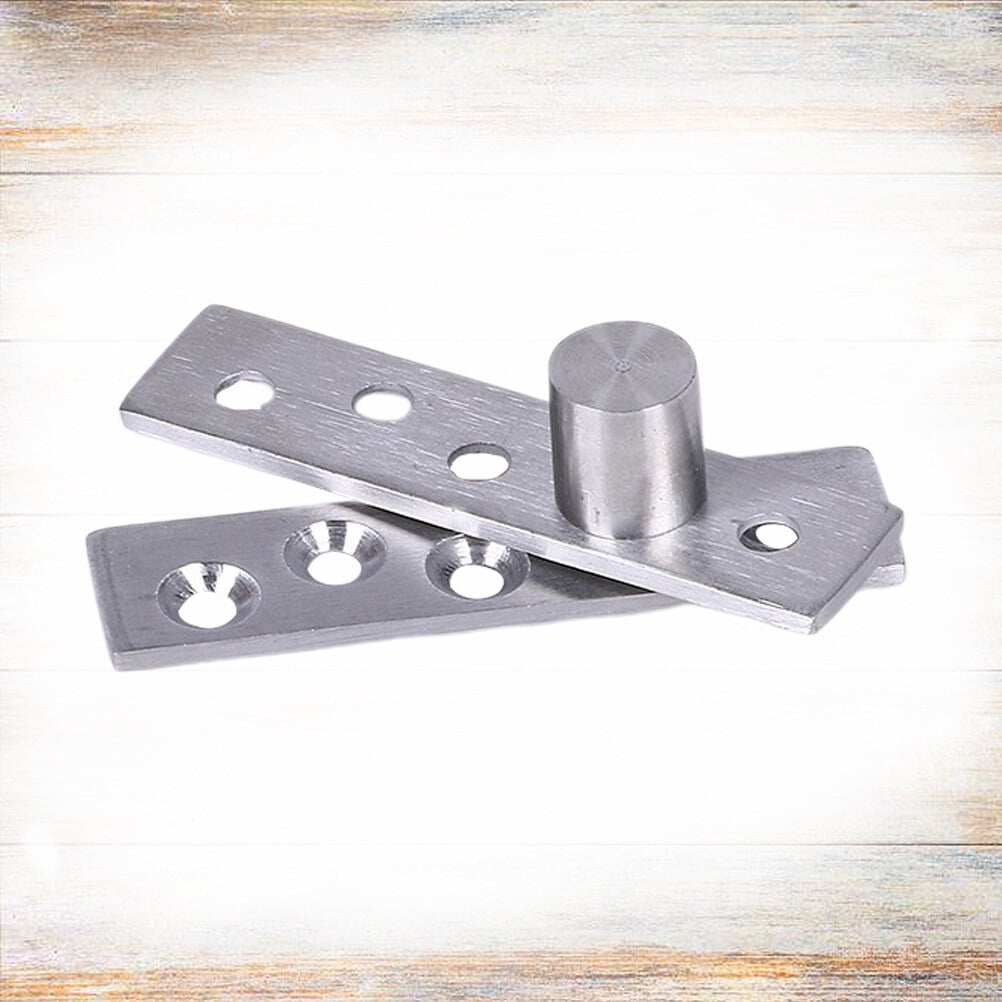 Masteelf Offset Revolving Door Hinge Workshop Cabinets 10X2.45cm Silver ...