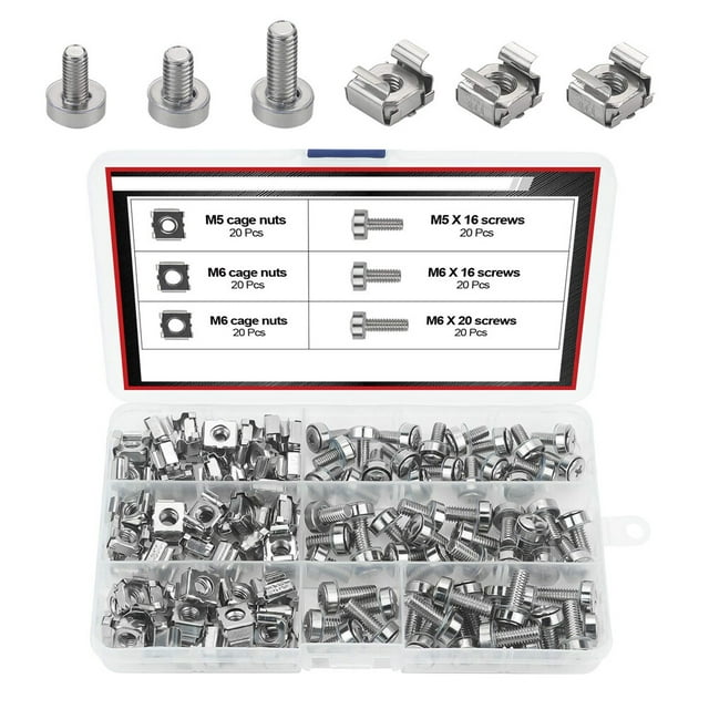 Masteelf Opener Screw Set Server Rack Accessory Computer Mount Screws ...