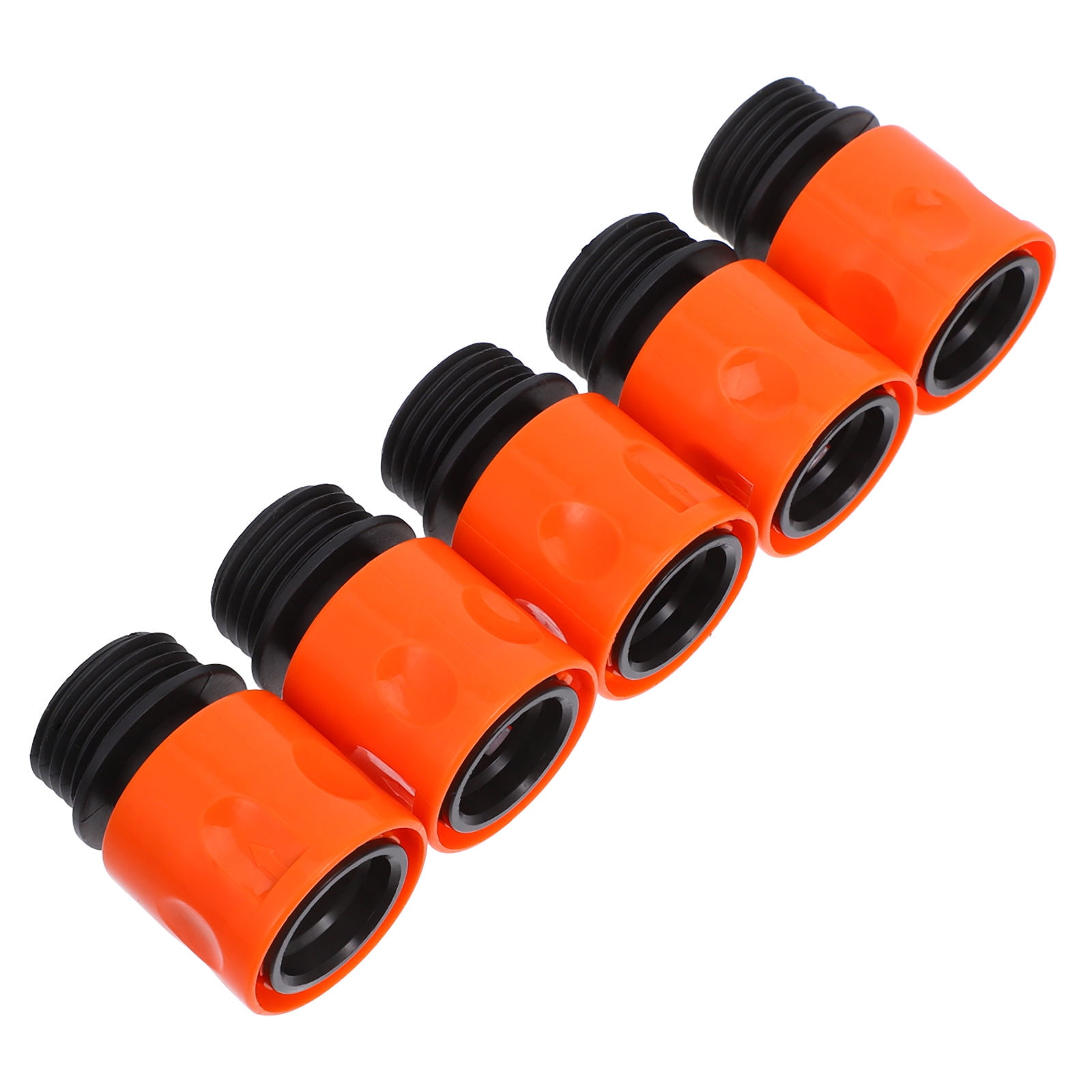 Masteelf Orange Quick Connect Garden Hose Fittings ABS Plastic for ...
