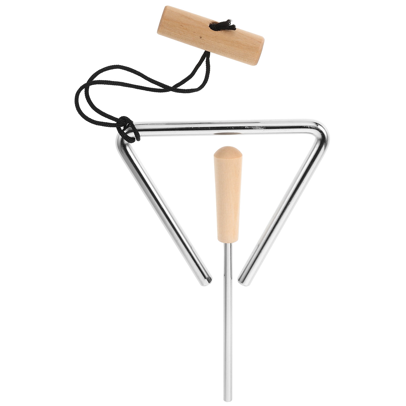 Masteelf Orff Triangle Bell Iron Percussion Triangle with Striker 4 ...