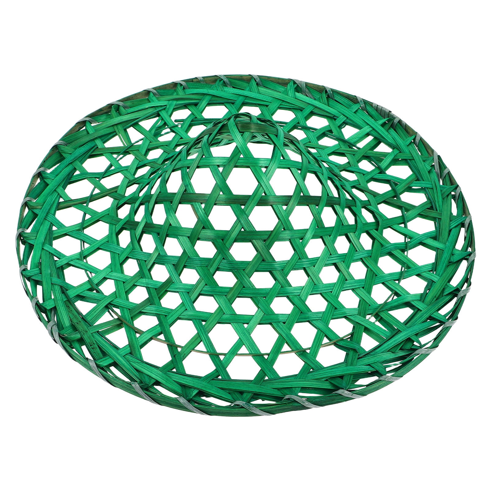 Masteelf Oriental Cosplay Hat Traditional Chinese Bamboo Woven Hat For ...