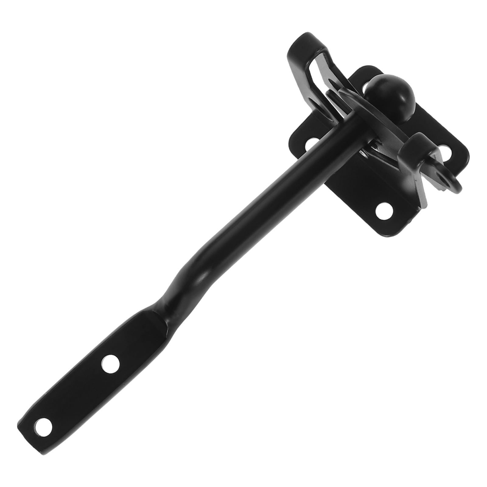 Masteelf Outdoor Gate Latch with Spring Heavy Duty Metal Door Latch for ...