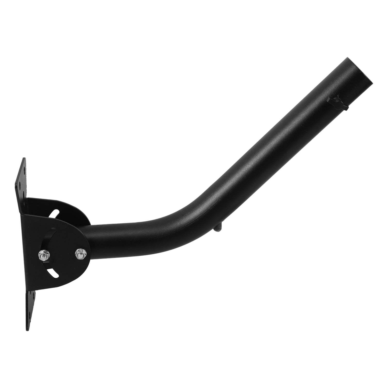 Black J-Shaped Tv Antenna Pole for Drum Weather Station System Metal ...