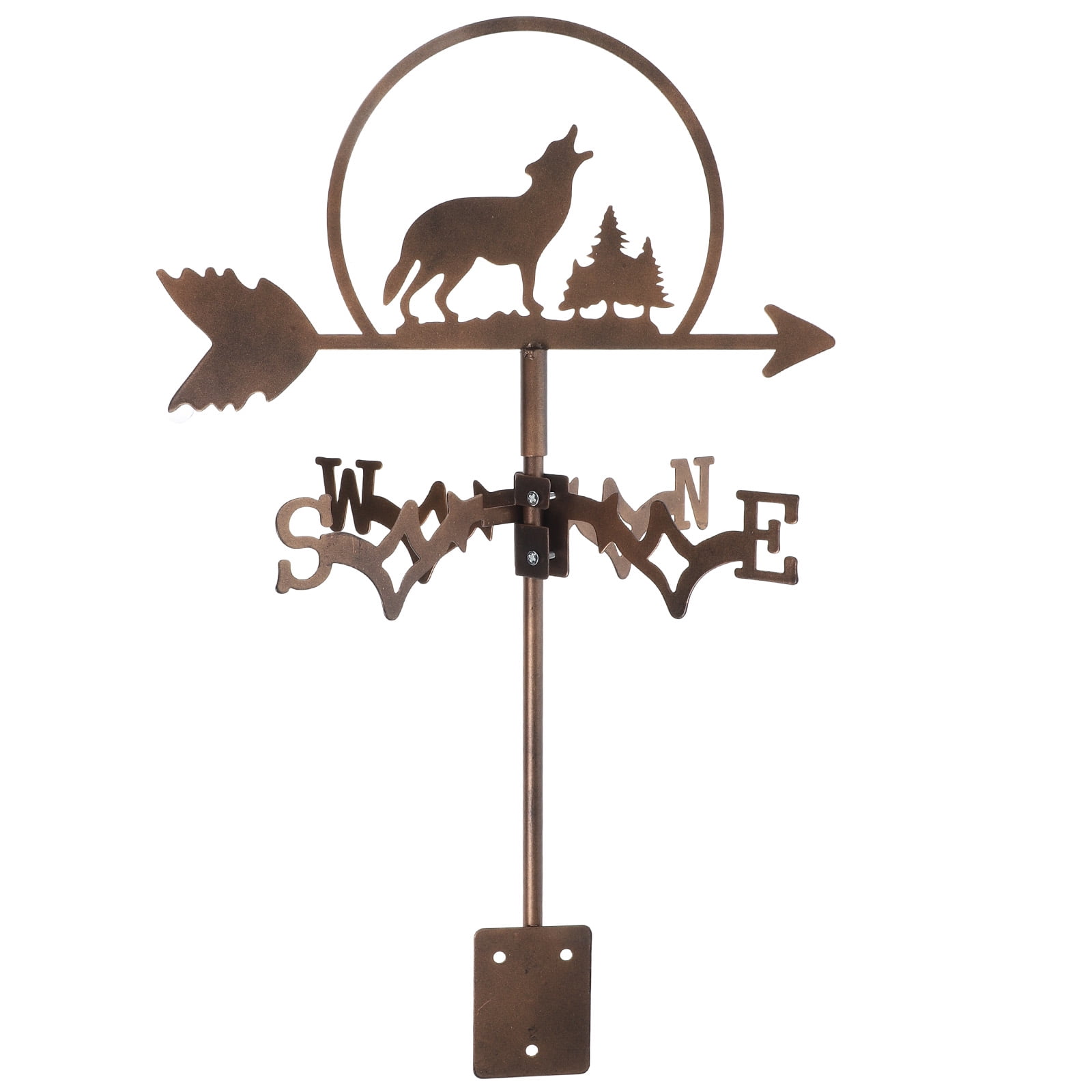 Masteelf Outdoor Stainless Steel Weathervane Ground Weathervane Lawn ...