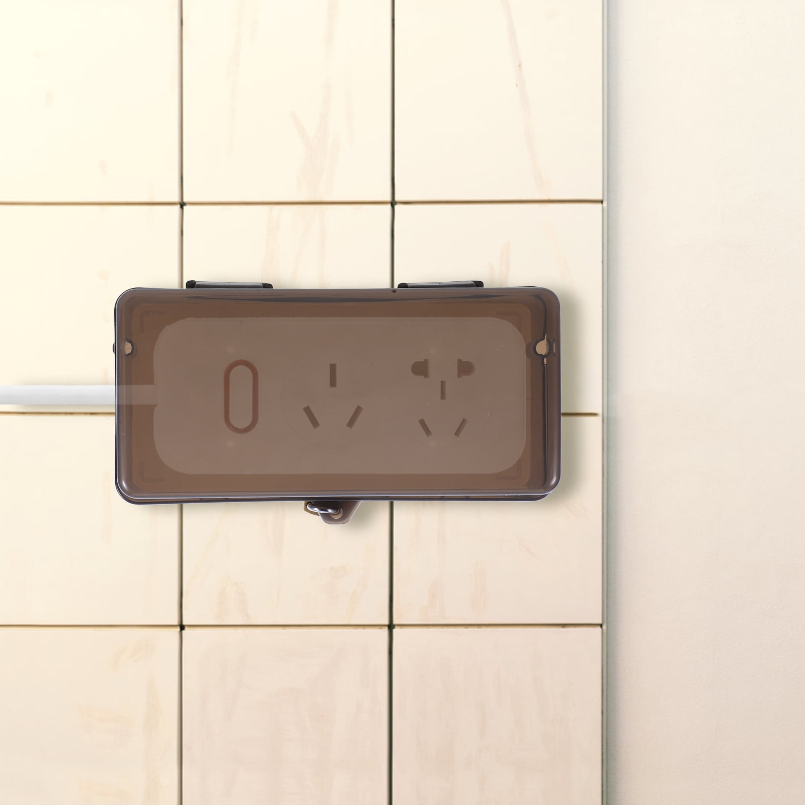 Masteelf Outdoor Waterproof Electrical Box for Power Strip and ...