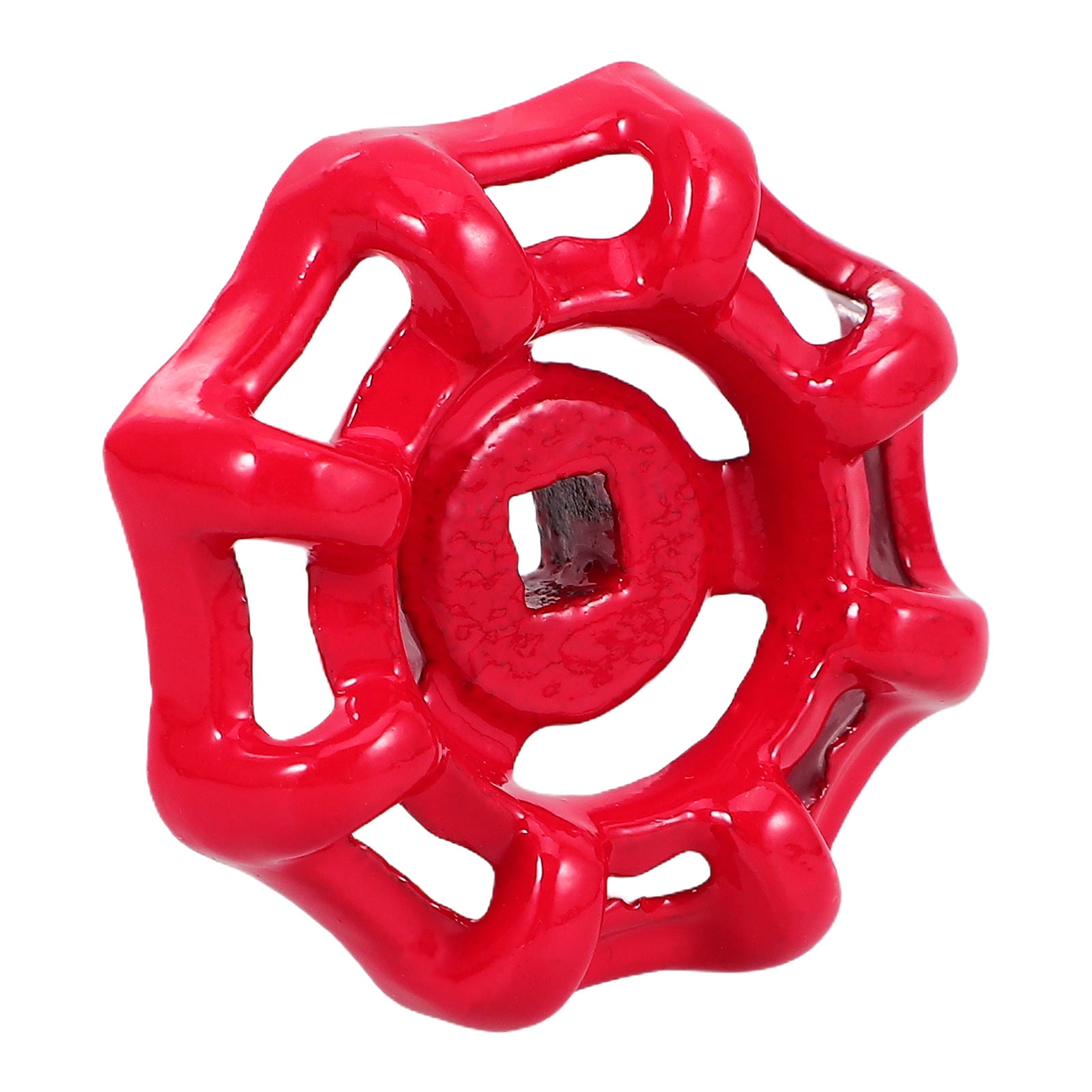 Masteelf Outside Faucet Round Wheel Iron Round Wheel Handle Spigot ...