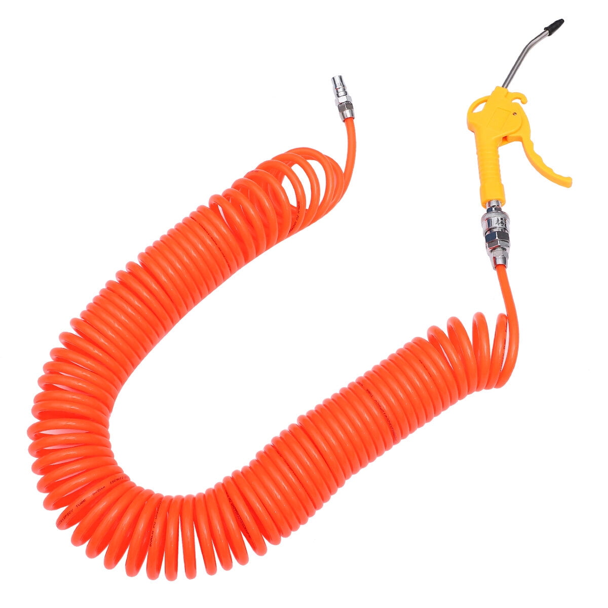 Masteelf PU Pneumatic Hose Set 8x5mm 15 Meter Air Compressor Spring ...