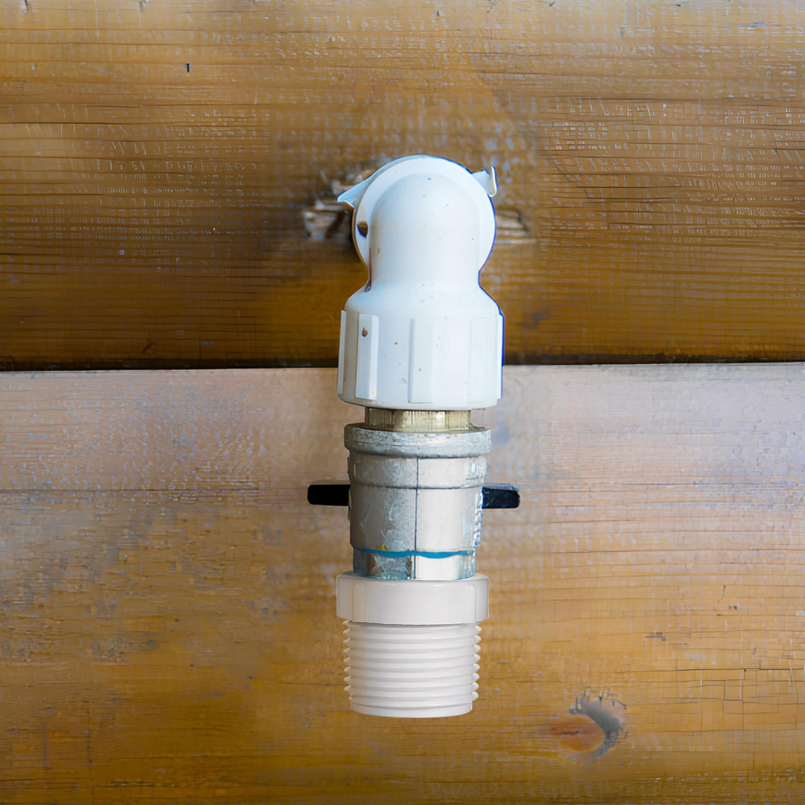 Masteelf PVC Threaded Pipe Connector for Plumbing Stable and Sturdy 3/4 ...