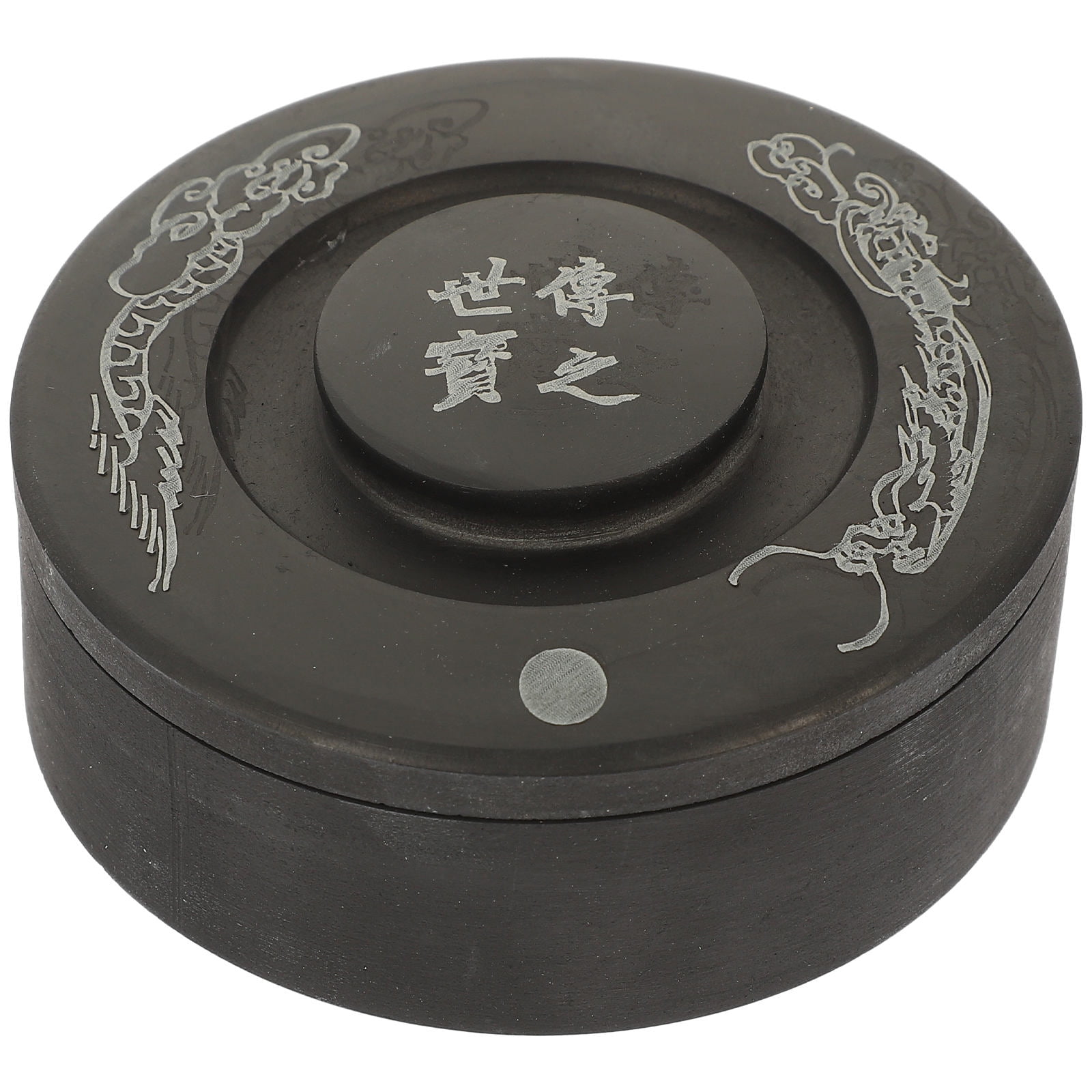 Masteelf Painting Fine Inkstone with Cover Chinese Slab for Calligraphy ...