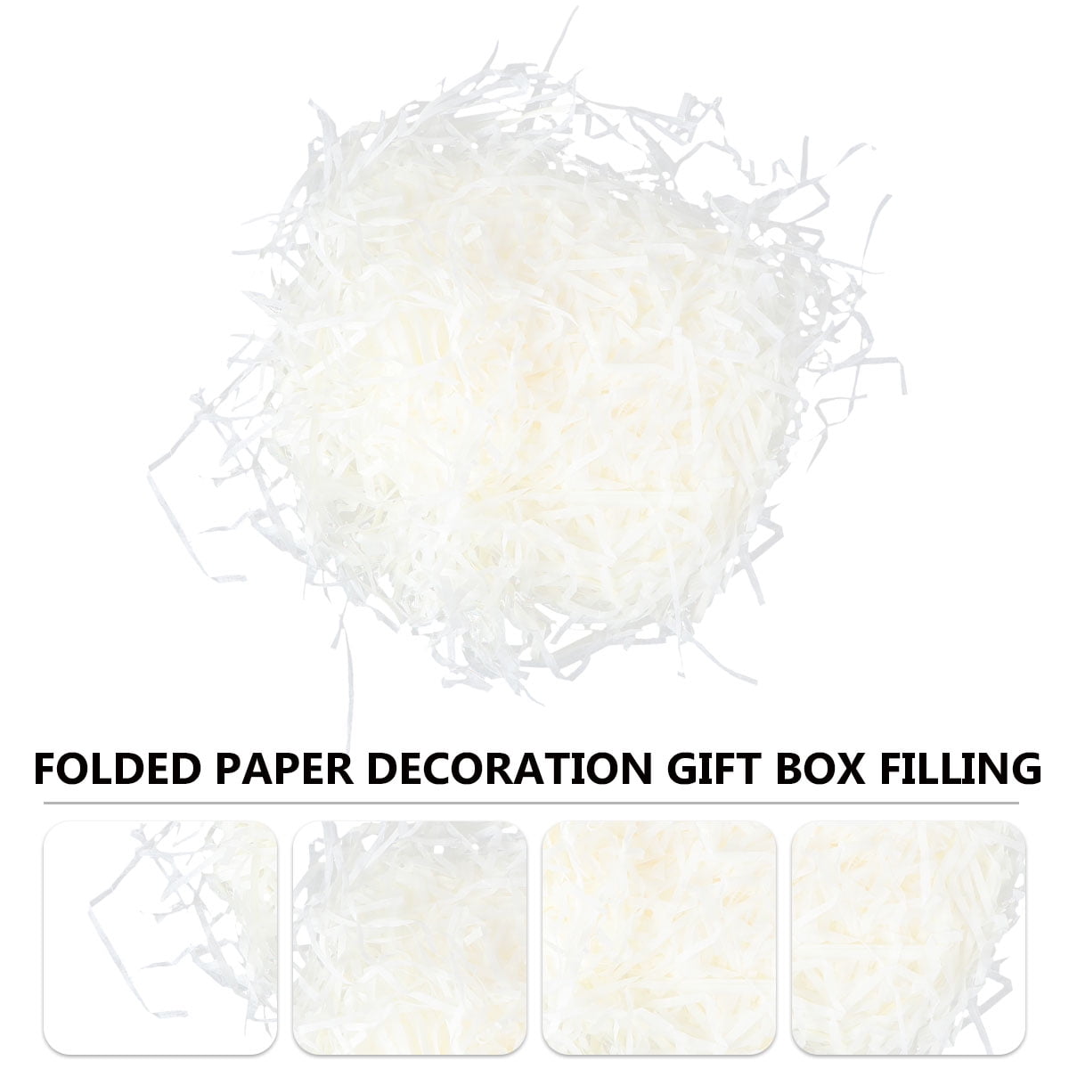 Masteelf Paper Silk Filler Filament Gift Wrapping Stuffing Boxes White ...