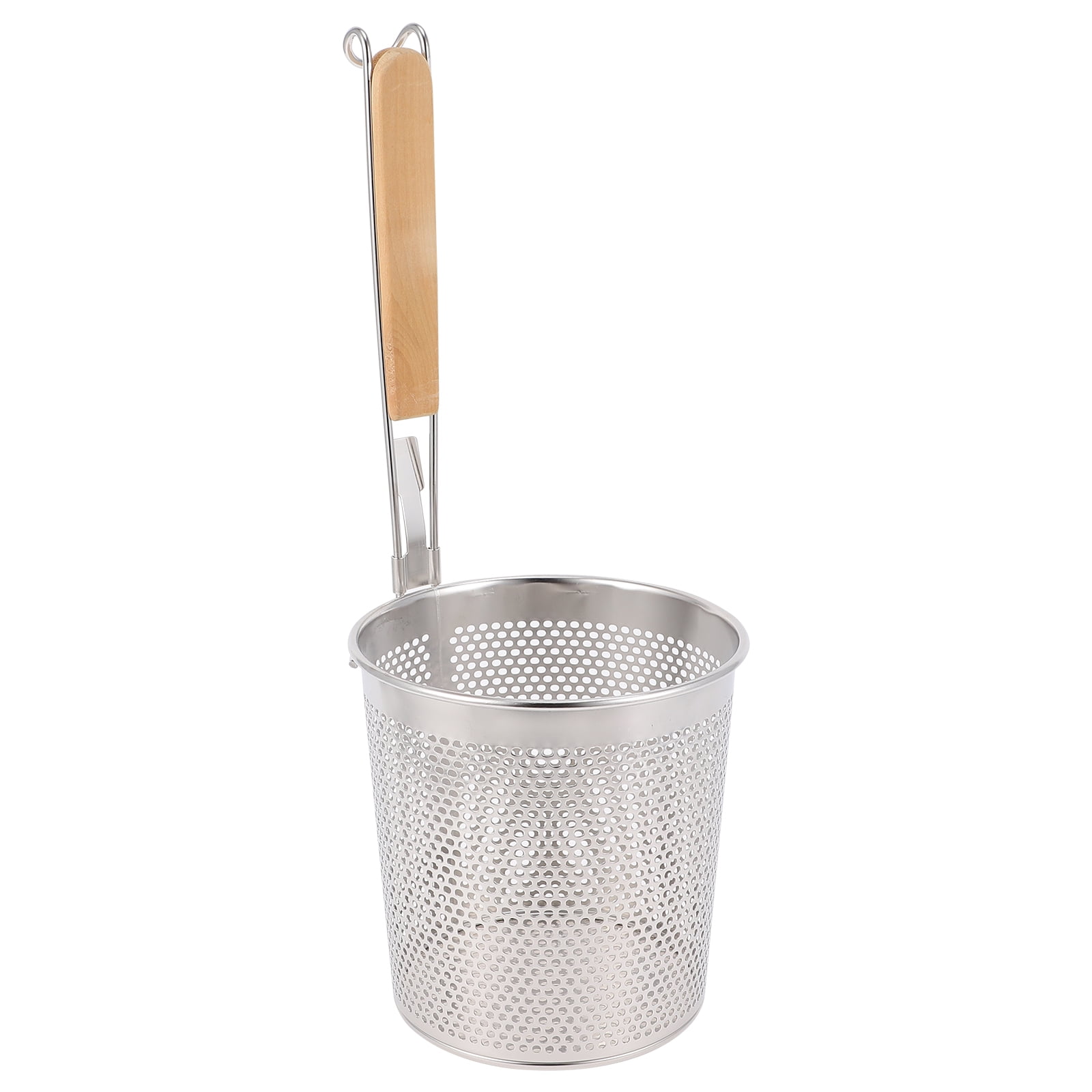Masteelf Perforated Stainless Steel Pasta Basket Mesh Strainer Colander ...