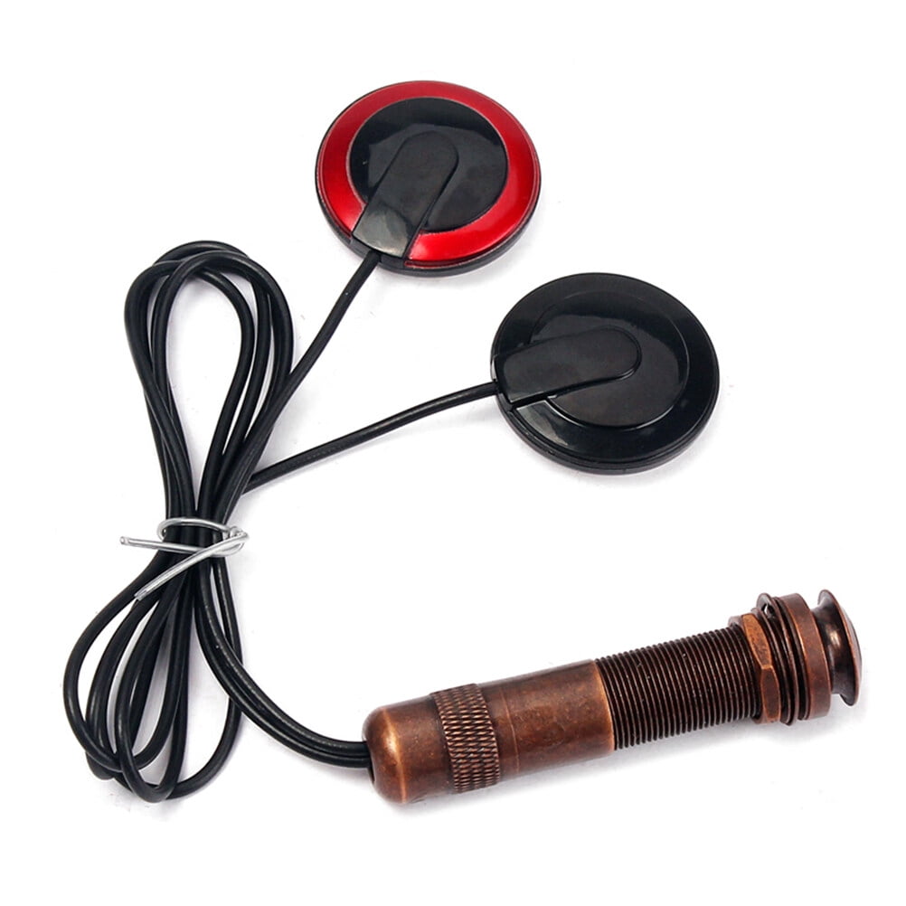 Masteelf Piezo Microphone Mandolin Pickup Internal Sensor Transducer ...