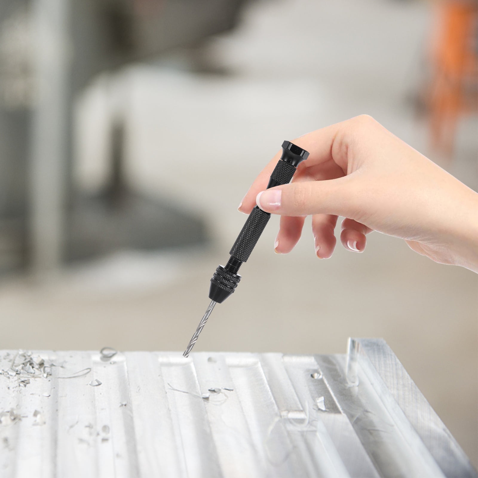 Masteelf Pin Vise Hand Drill with Adjustable Drill Holder for DIY Use ...