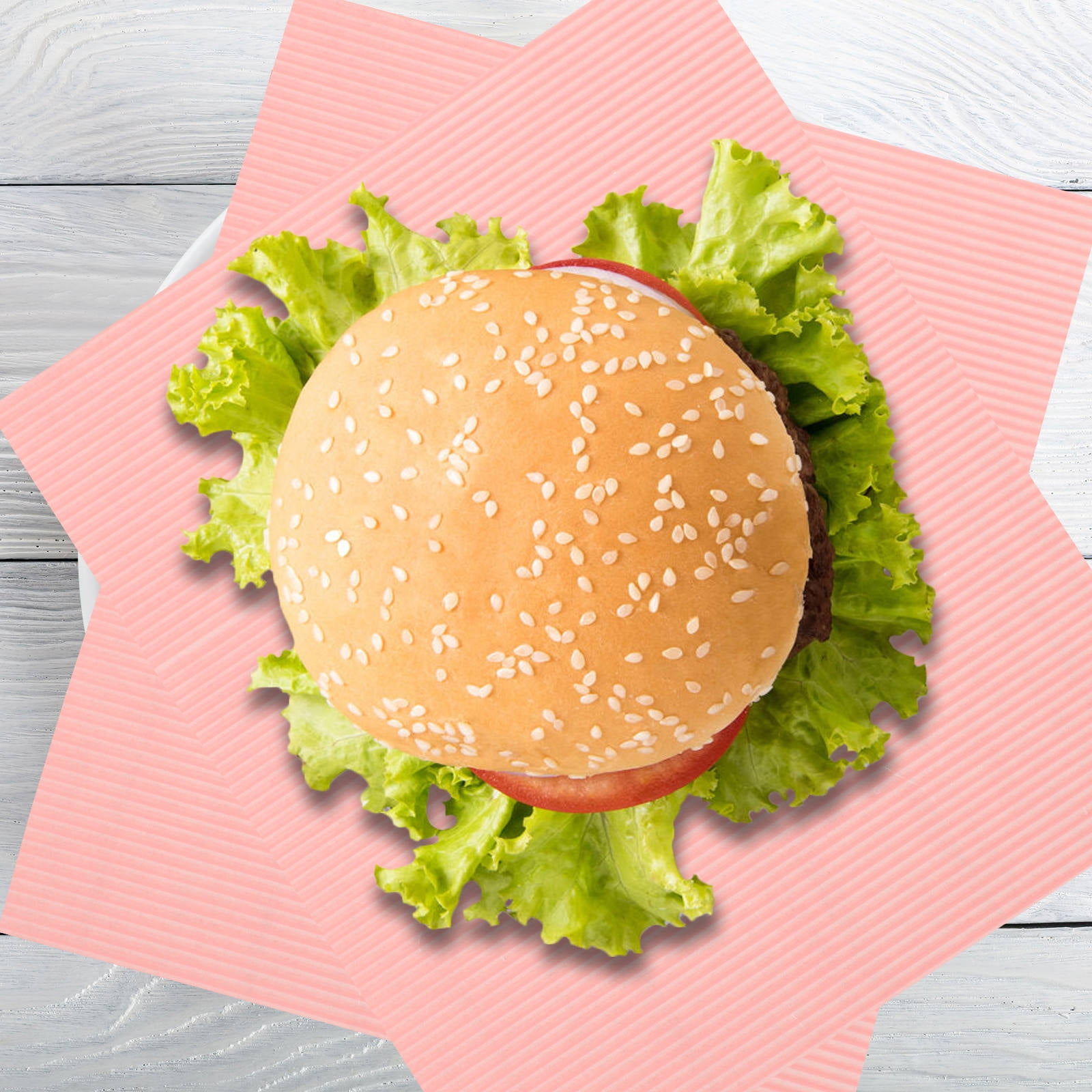 Masteelf Pink Food Wrapping Paper for Sandwiches and Snacks Made of ...