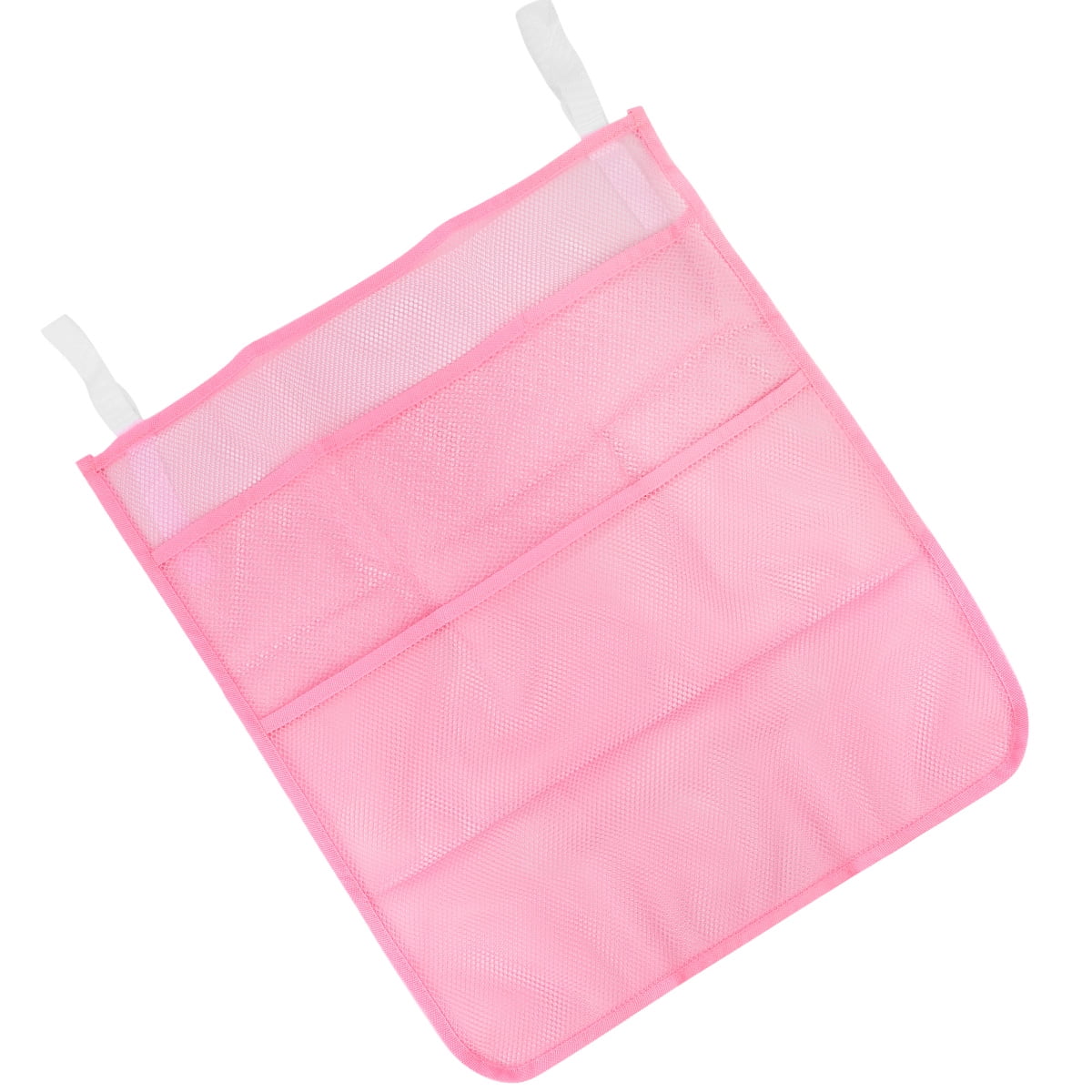 Masteelf Pink Hanging Pouch for Diapers and Toys with Adjustable Straps ...
