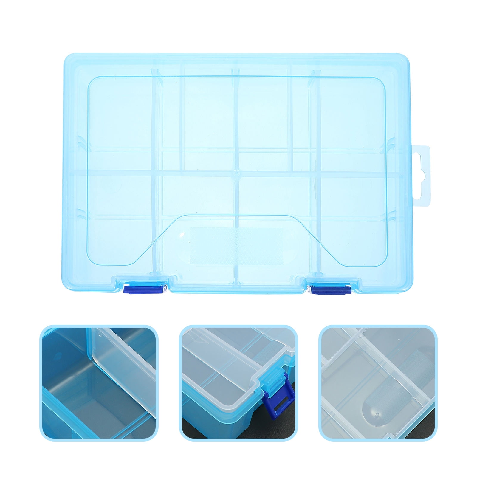 Masteelf Pink Plastic Banker Box for Storage Use with Adjustable ...