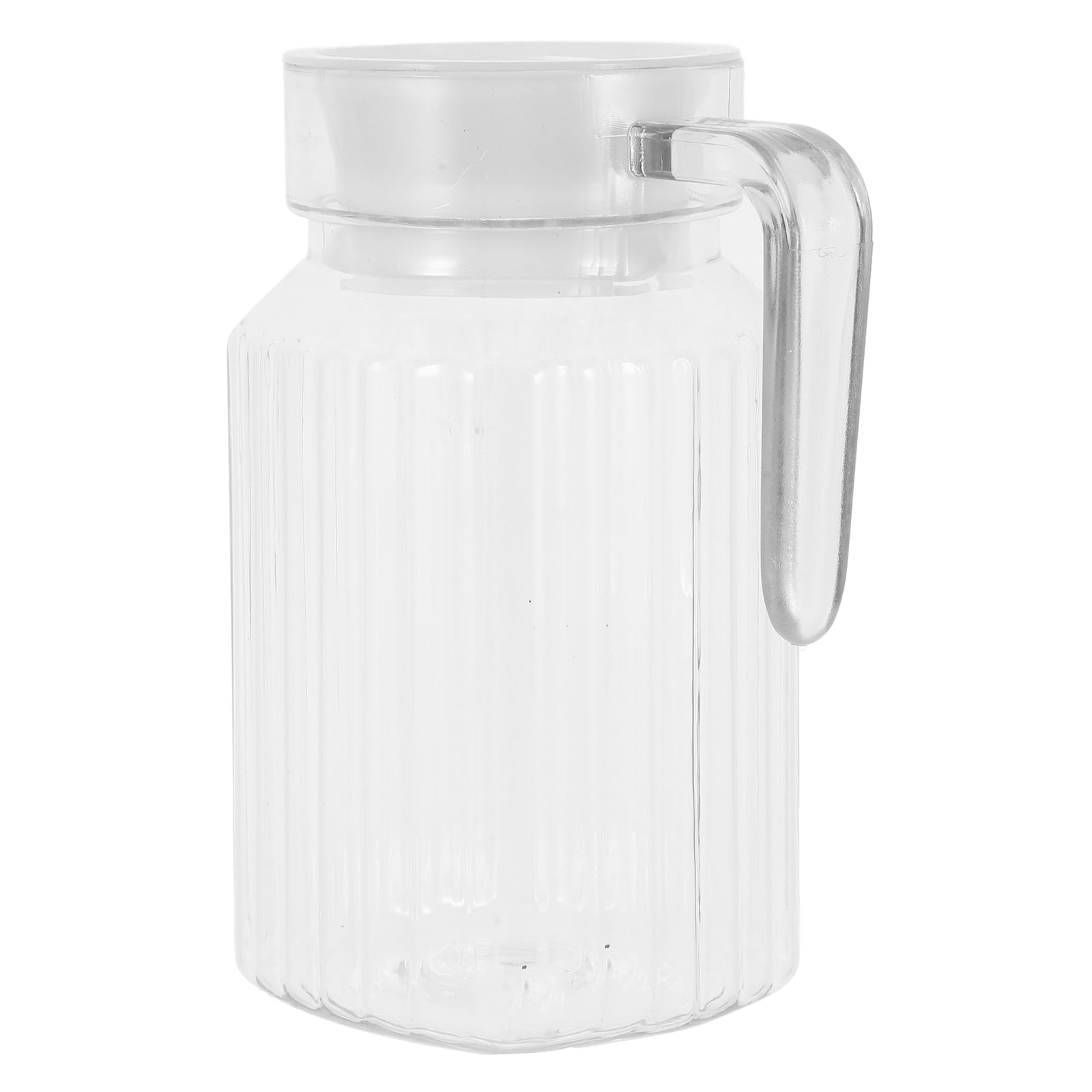 Masteelf Pitcher With Lid And Spout Clear Plastic Water Pitcher ...