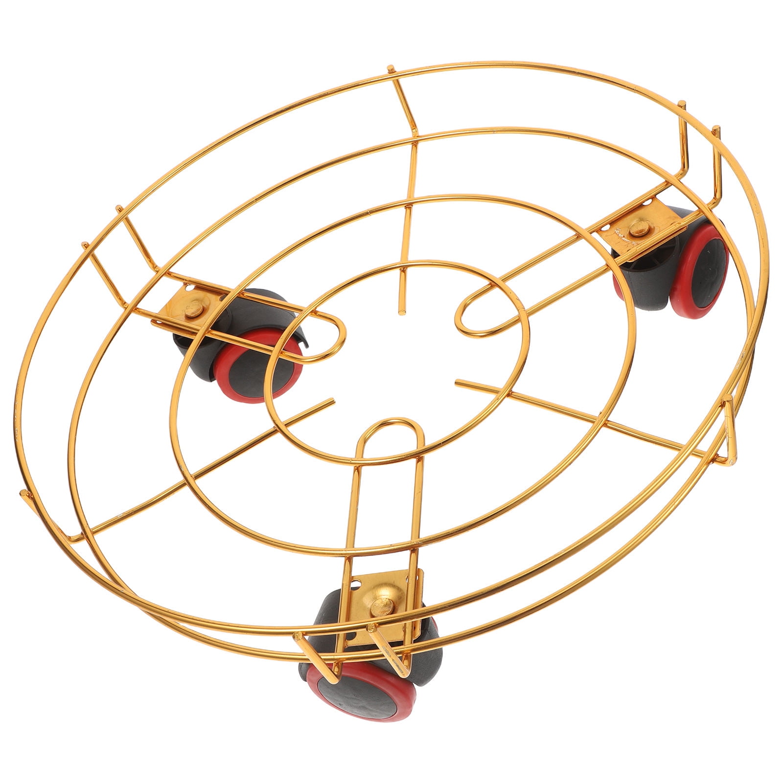 Masteelf Planter Wheels Base Outdoor Round Plant Mover Plant Stand With ...