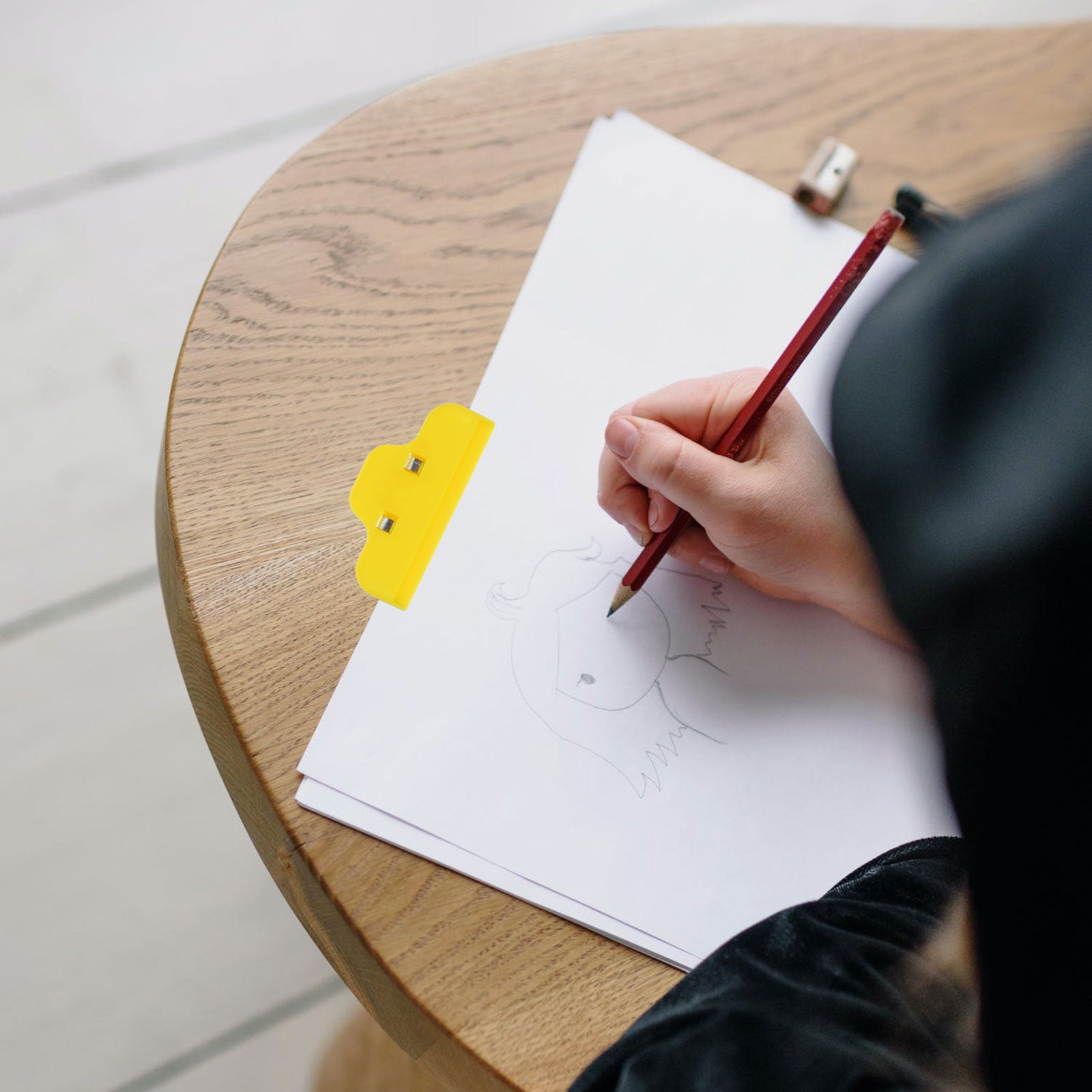 Masteelf Plastic Binder Clip for Fixing Papers and Drawings Assorted ...