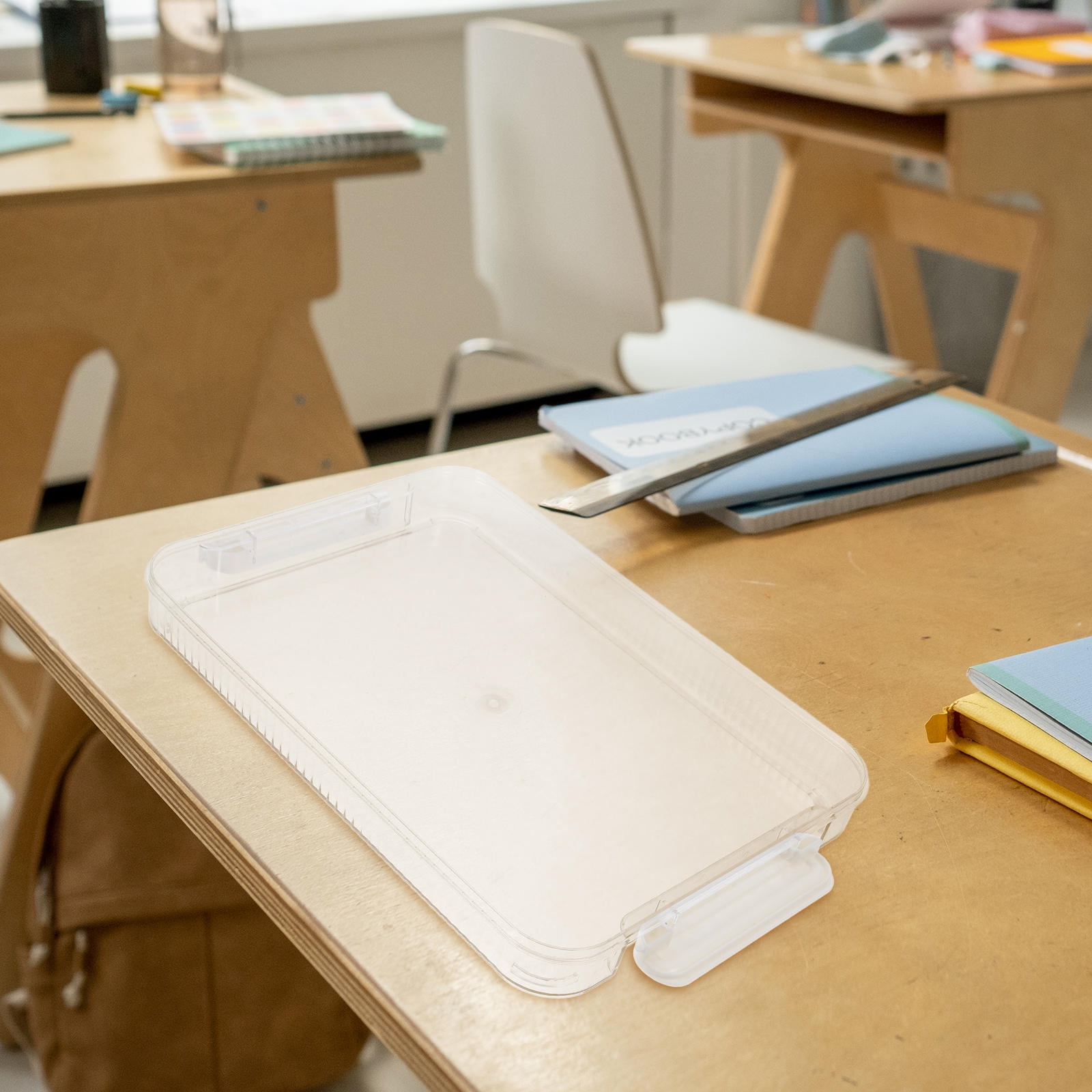 Masteelf Plastic File Holder Business Certificate Organizer Travel ...