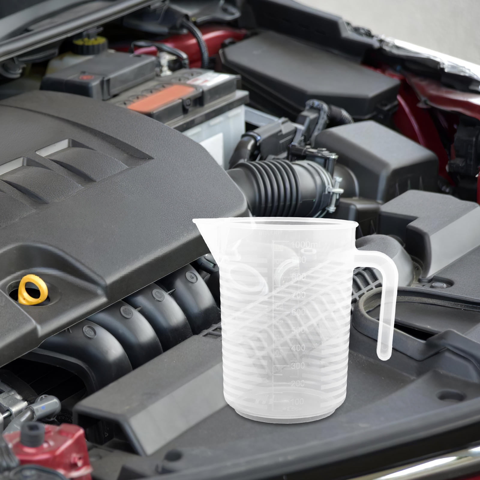 Masteelf Plastic Measuring Cup with Handle and Scale Universal ...