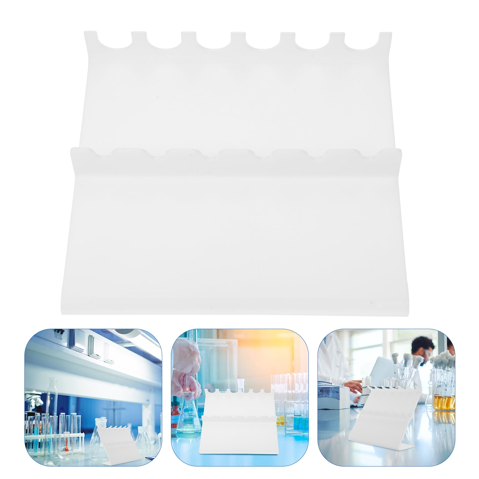 Masteelf Plastic Pipette Stand Laboratory Pipettor Holder Pipette ...
