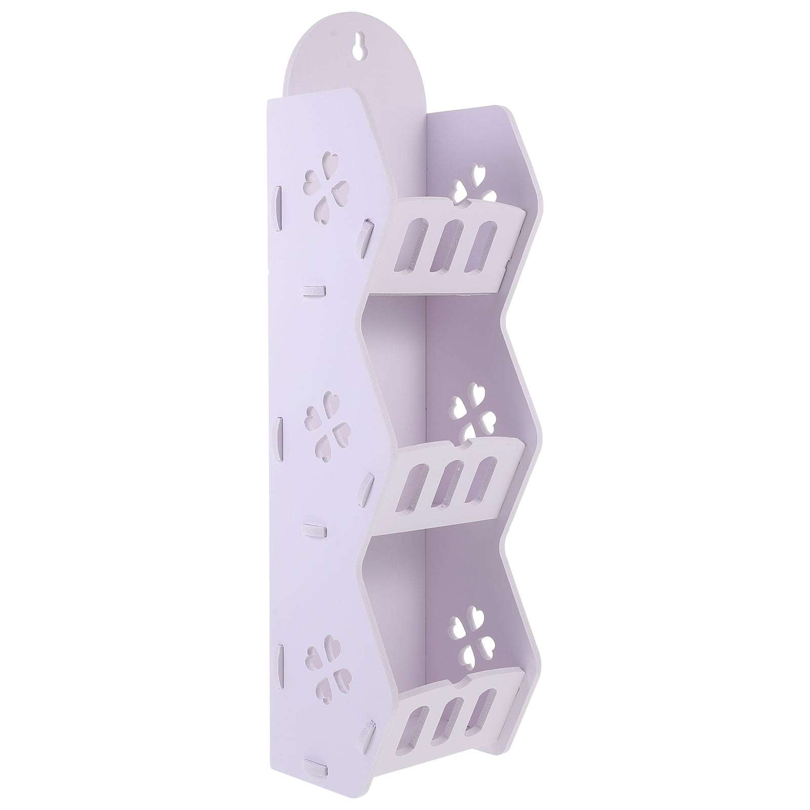 Masteelf Plastic Three Compartments Wall Hanging Rack Mobile Phone ...