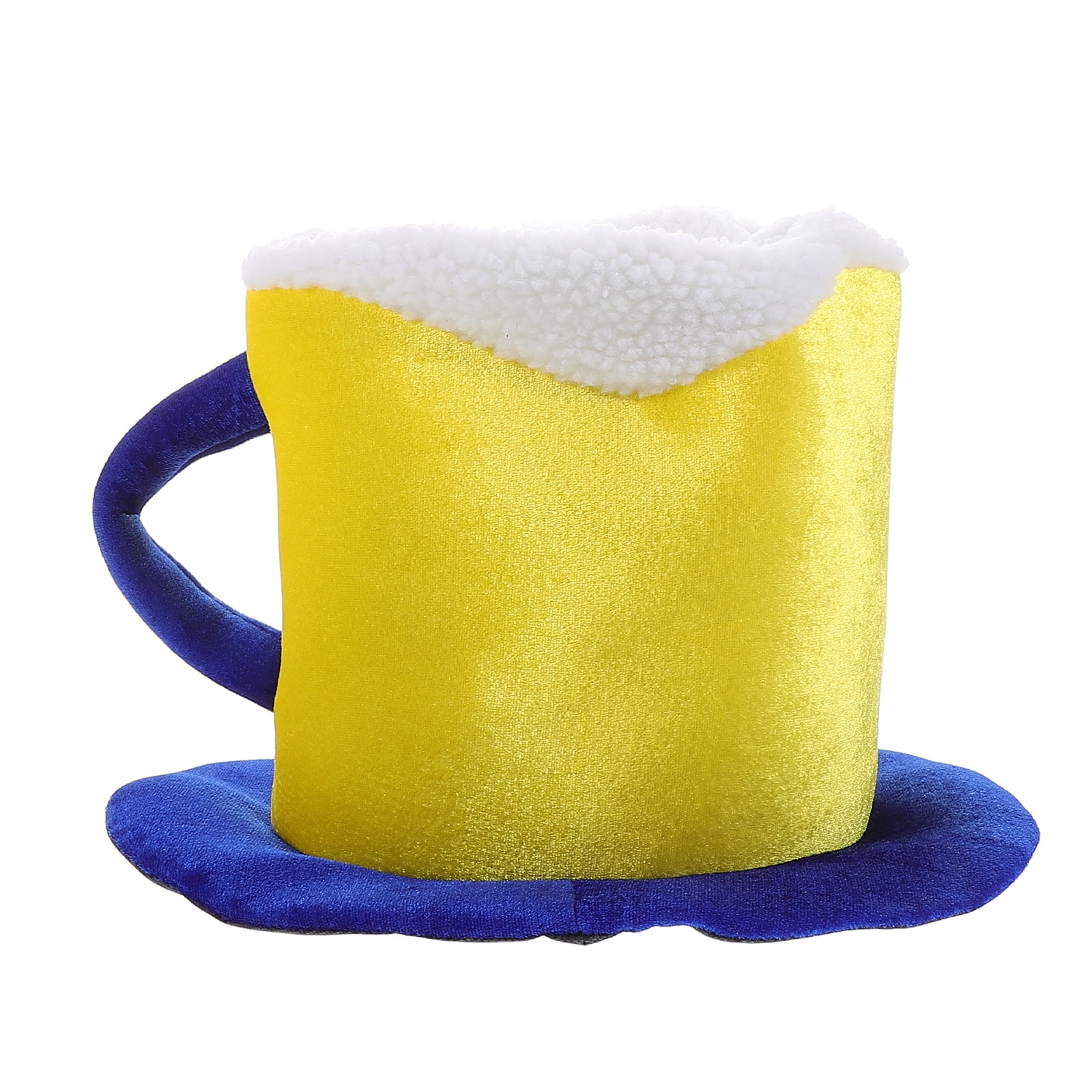 Masteelf Plush Beer Mug Hat Birthday Celebration Hat for Halloween ...