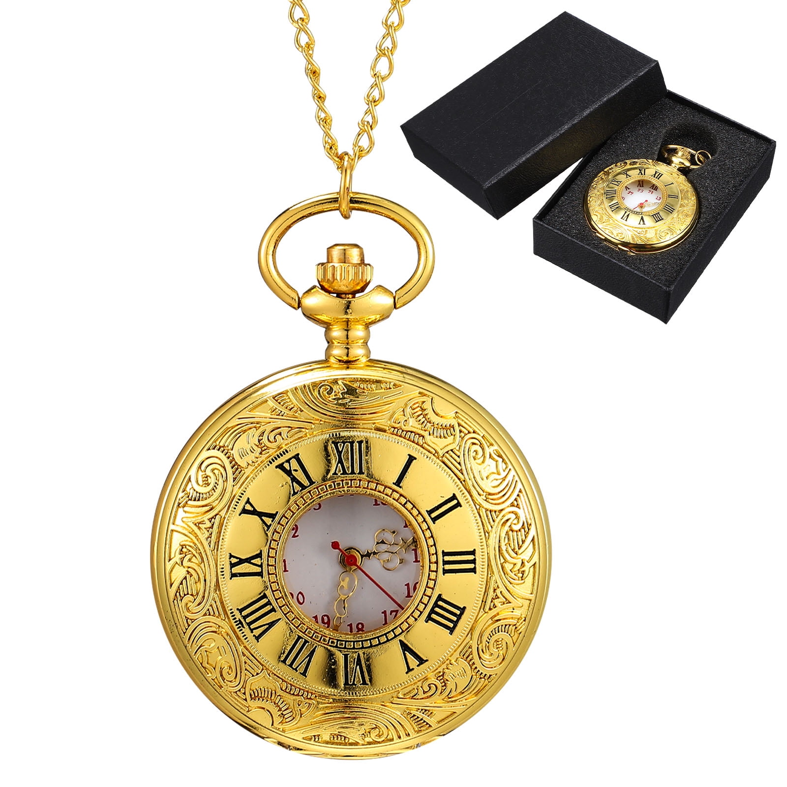 Masteelf Pocket Watch Personalised Precise Timing Retro Miss - Walmart.com