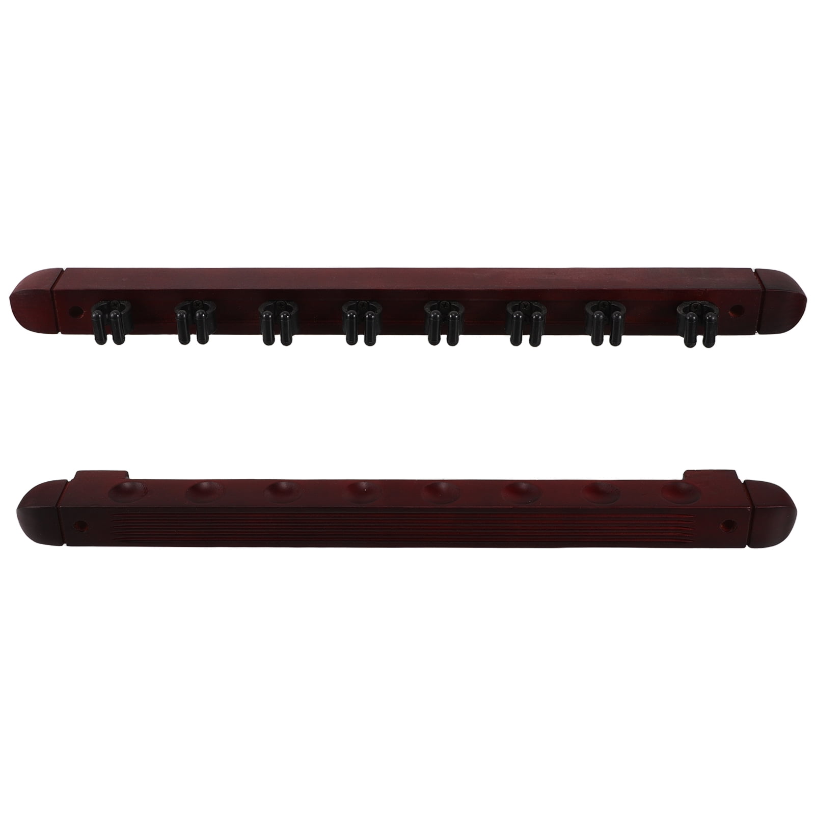 Masteelf Wall Mount Pool Stick Holder 8 Hole Billiard Cue Rack Stand ...