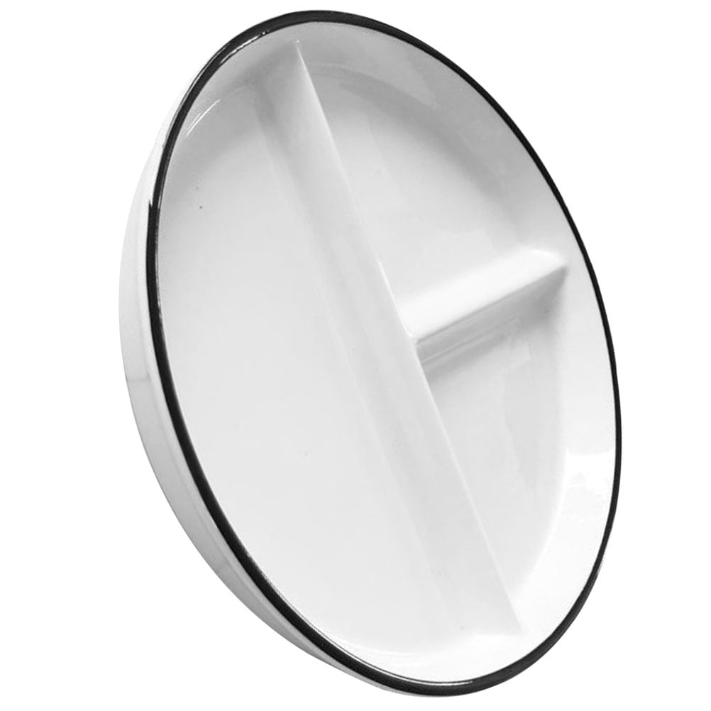 Masteelf Porcelain Divided Tray Multi-Compartment Portion Control Plate ...