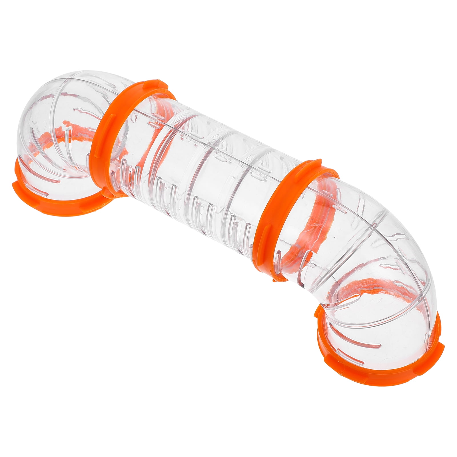 Masteelf Portable Automobile Hamster Pipe 26.50X9.00X6.00CM Orange ...