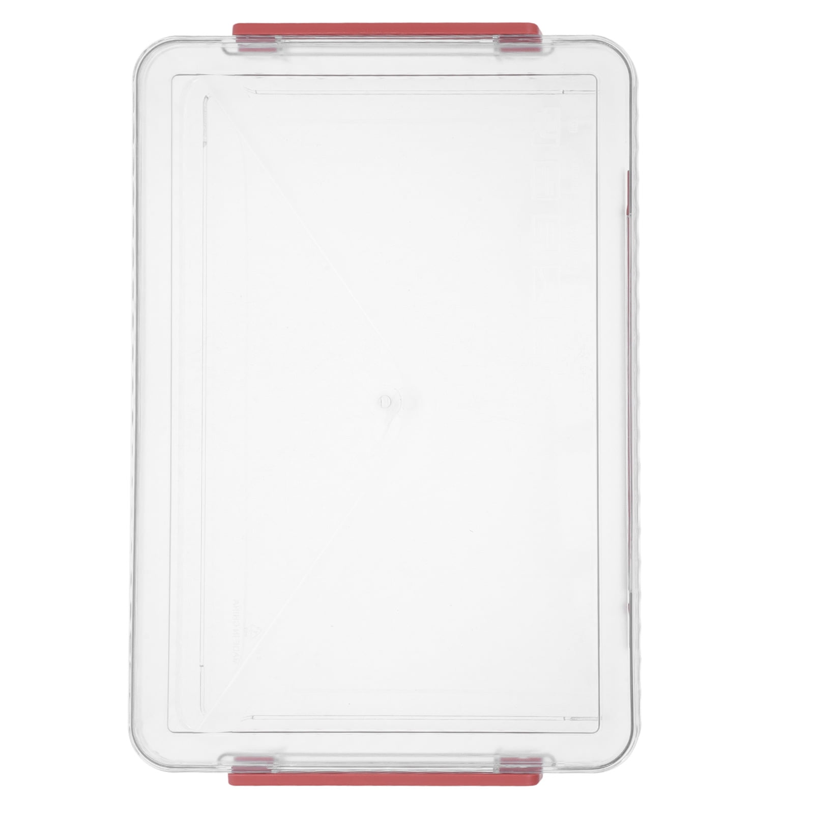 Masteelf Portable Document Storage Box with Handle Transparent ...