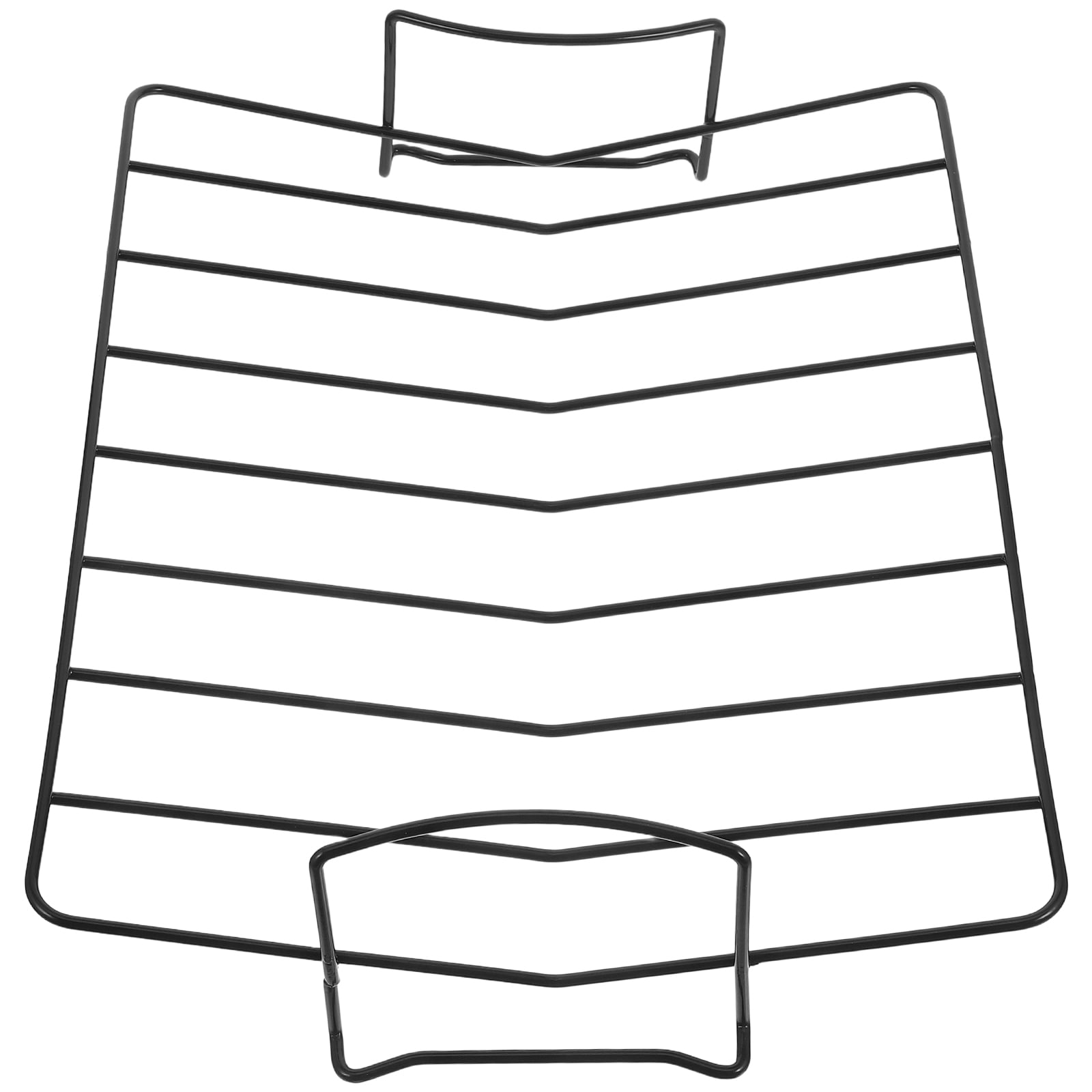 Masteelf Portable Grill Rack For Outdoor Bbq With Rib And Chicken Stand ...