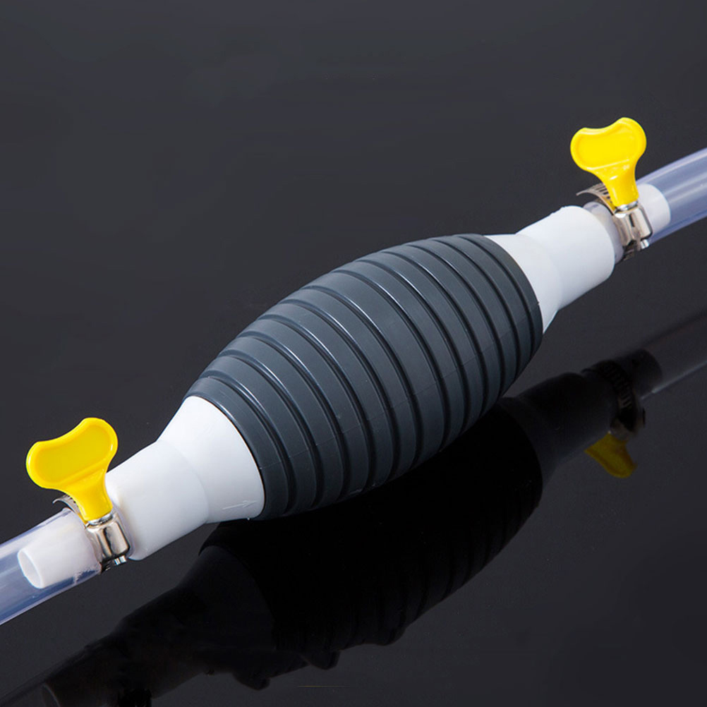 Masteelf Portable Hand Siphon Pump for Car Use with Long Hose Made of ...
