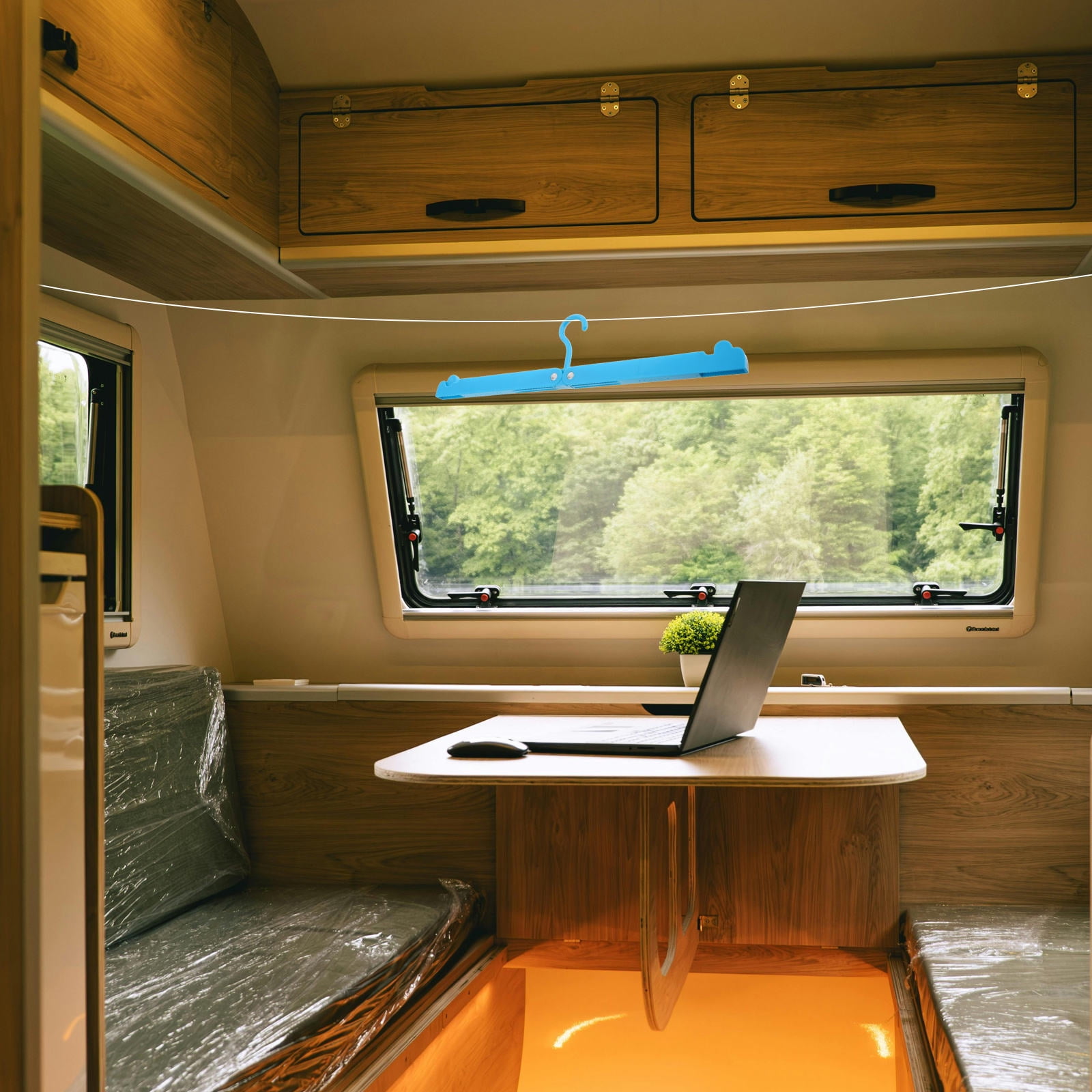 Masteelf Portable Large Travel Hangers Folding Heavy-Duty Plastic ...