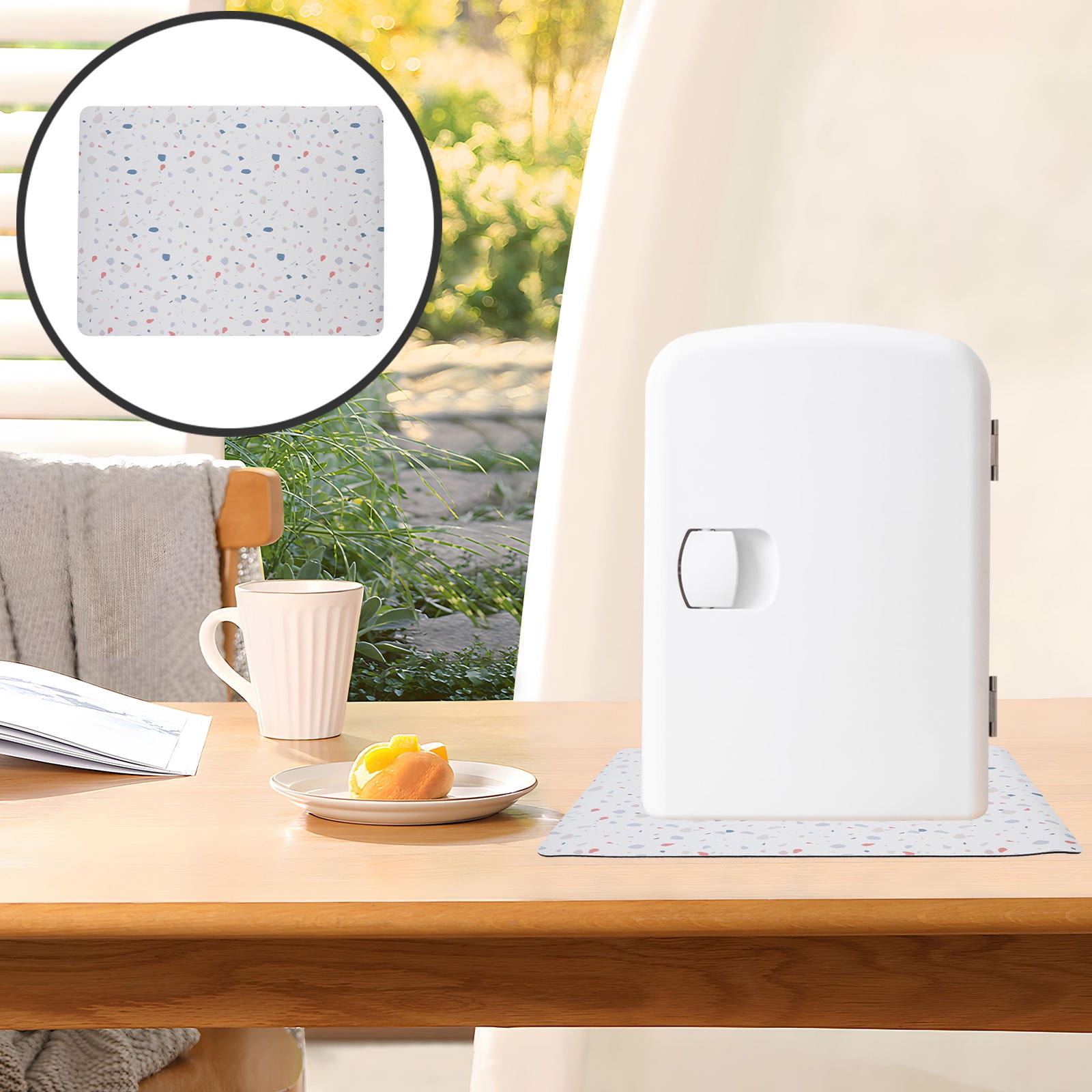 Masteelf Portable Mini Fridge Mat Refrigerator Drip Trays Mini Freezer ...