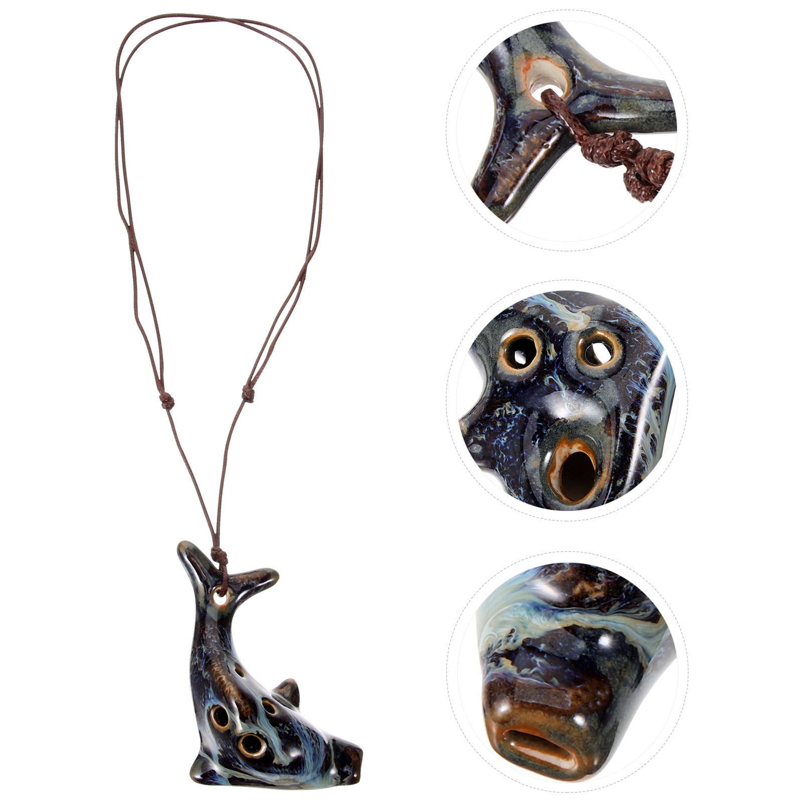 Masteelf Portable Ocarina 6 Holes Ocarina Small Ocarina Musical ...