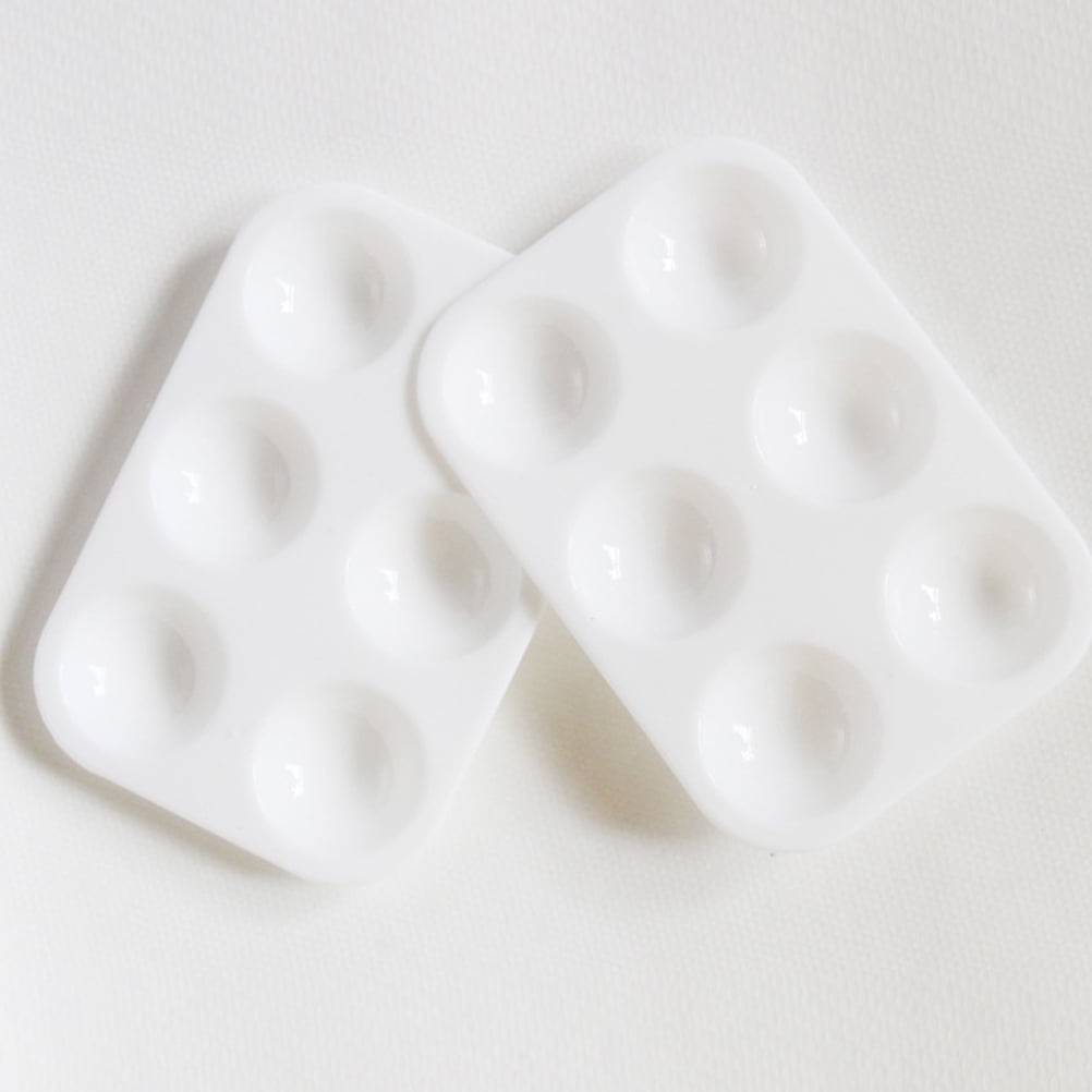 Masteelf Portable Painting Palettes with 6 Plates for Mixing Pigments ...