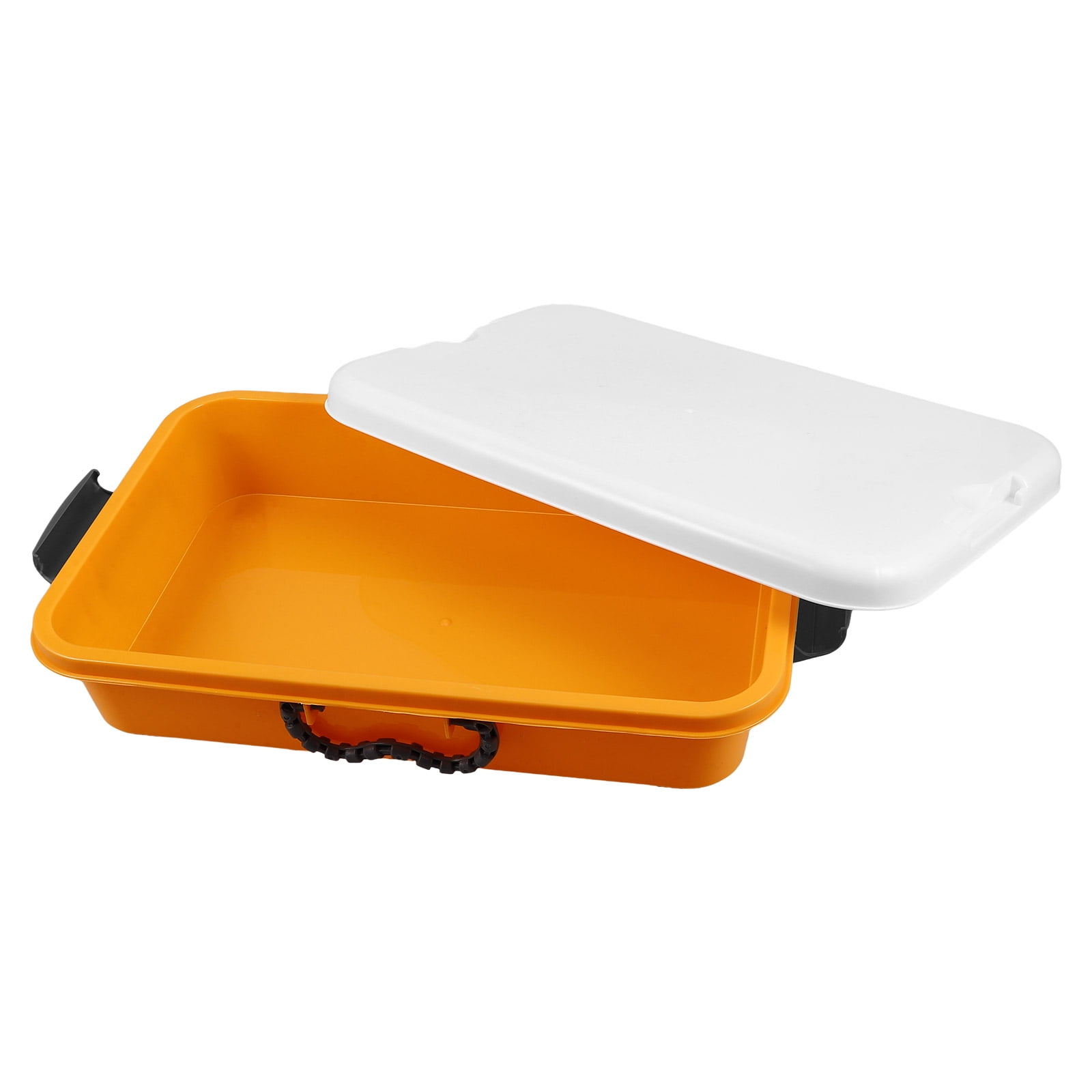 Masteelf Portable Plastic Sandbox with Cover and Lid Handheld Kids Toy ...