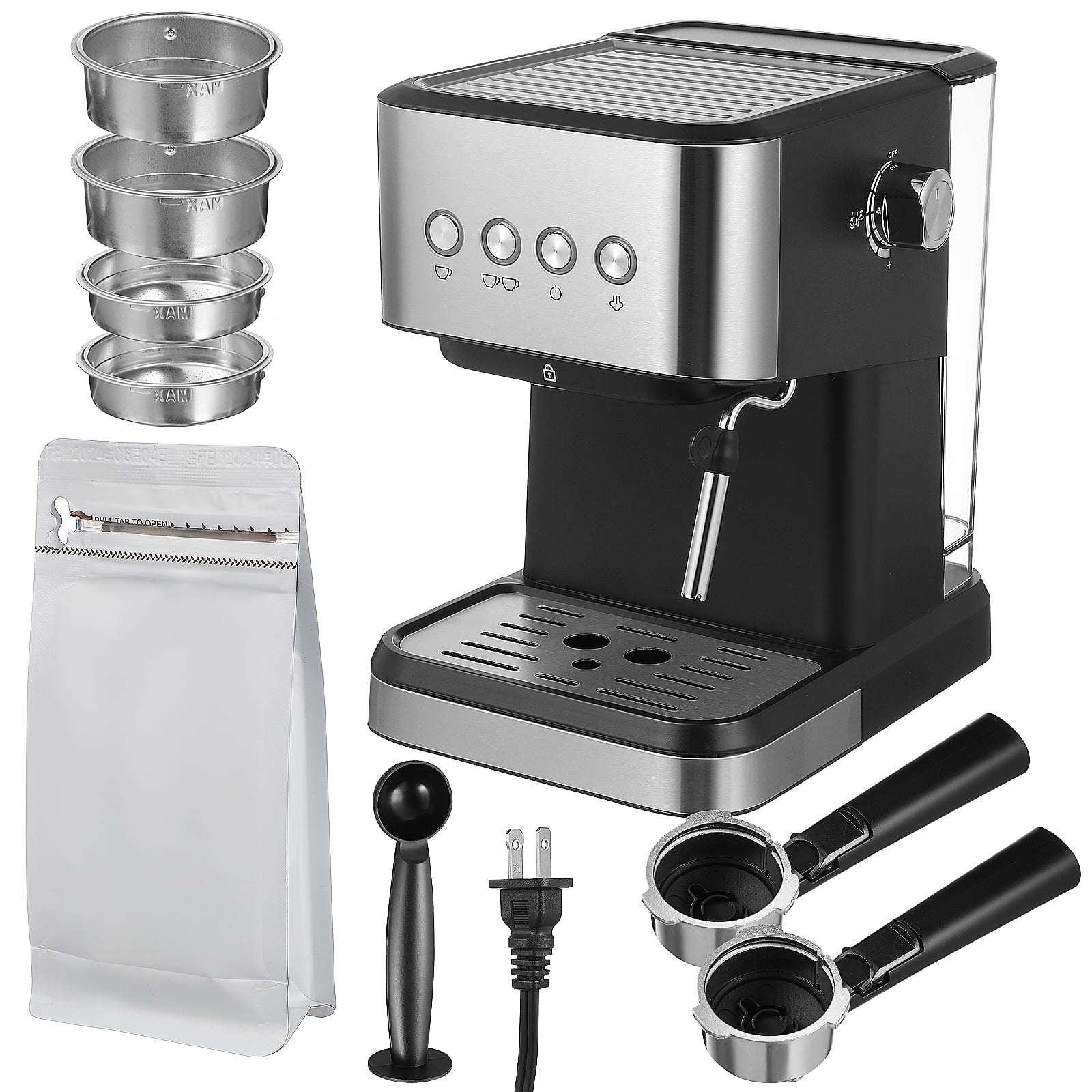 Masteelf Power Outlet Splitter Plug with USB Coffee Machine - Walmart.com