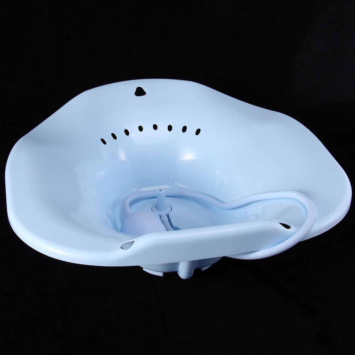 Masteelf Pregnant Women Wash Basin for Home Blue Plastic Bidet with Arc ...