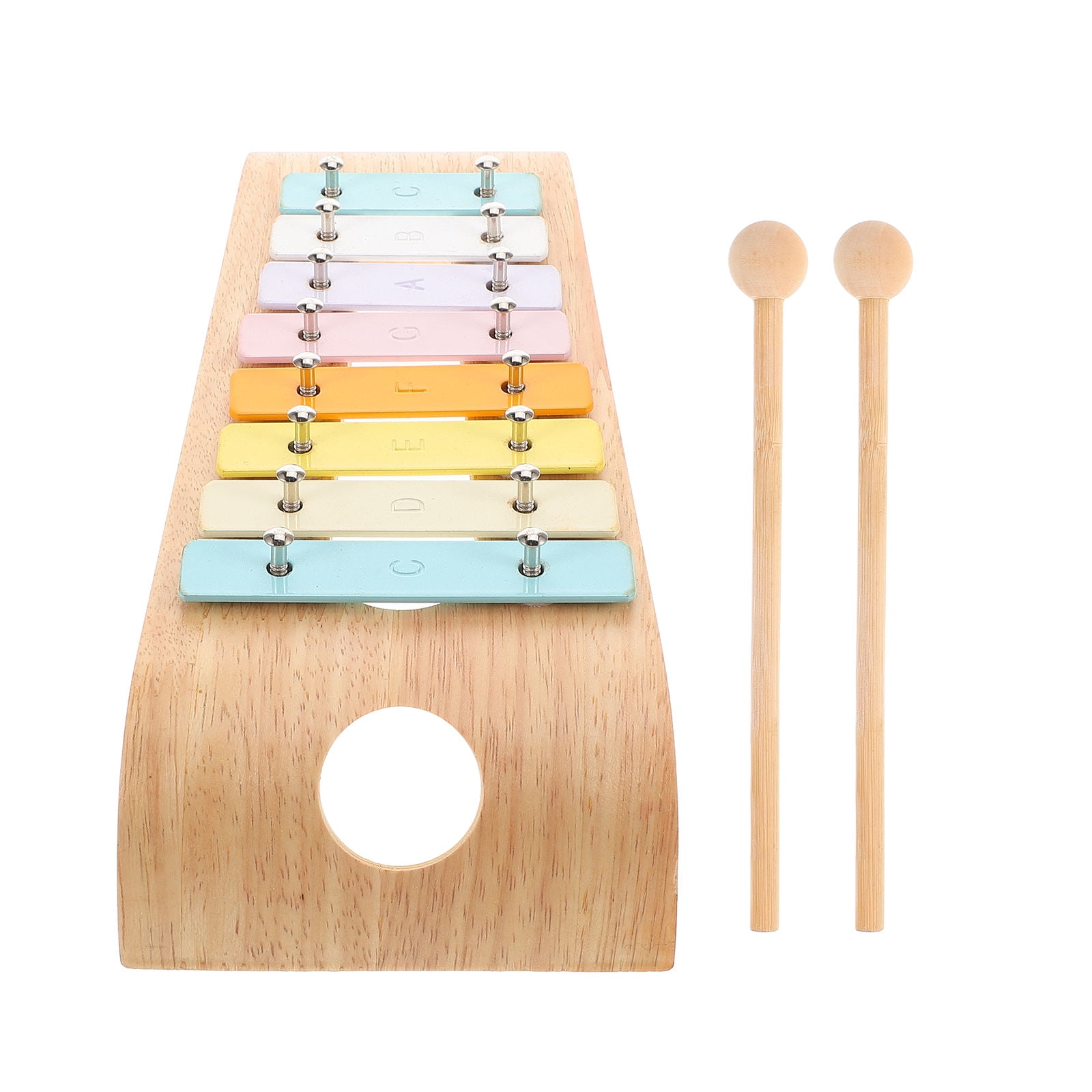 Masteelf Premium Orff Instrument For Kids 8-Note Xylophone Montessori ...