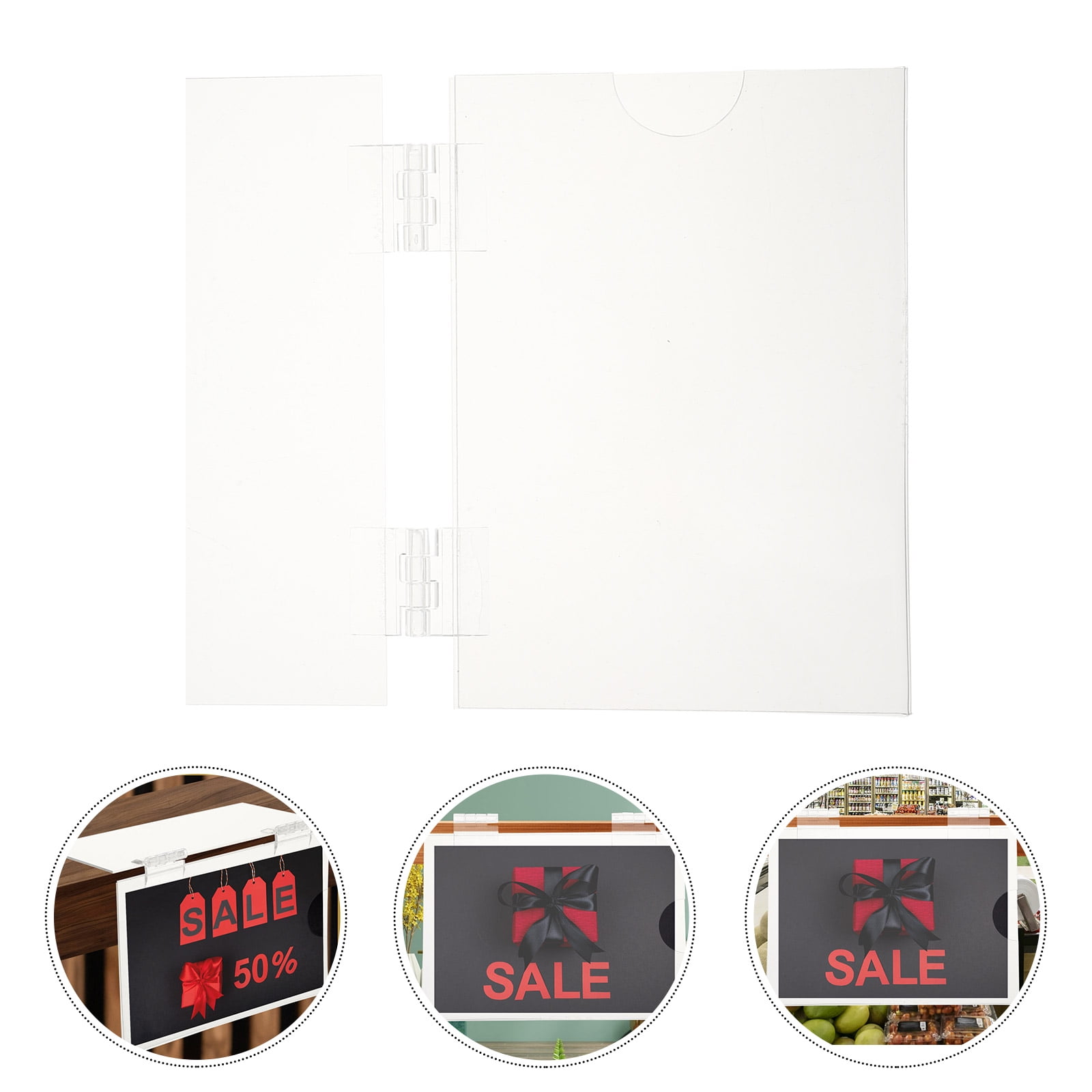Masteelf Product Display Board Temperature Resistant Label Holder ...