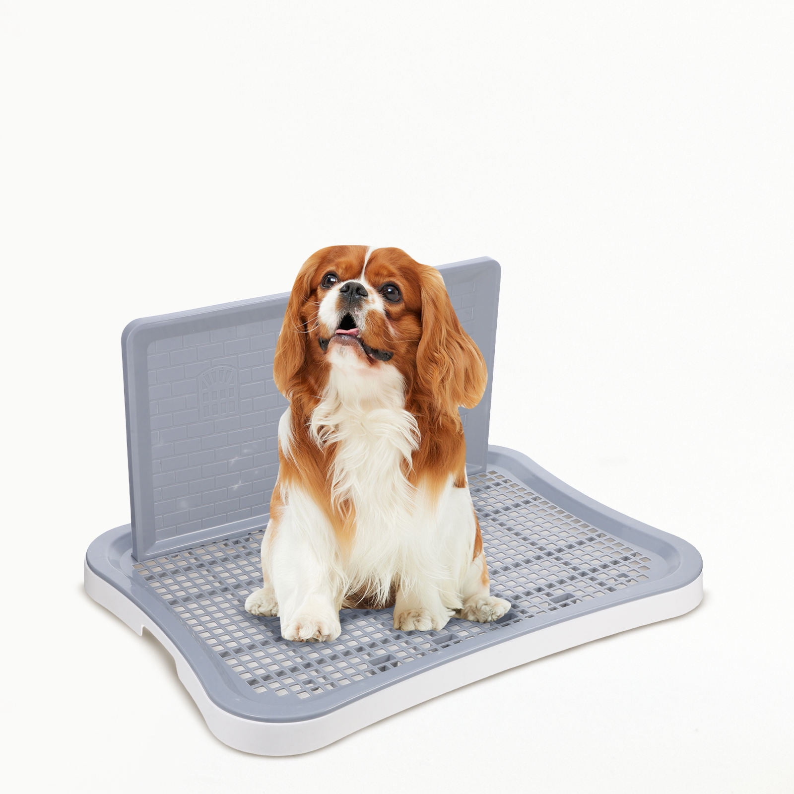 Masteelf Puppy Training Potty with Wall Grid Portable Dog Toilet Puppy ...