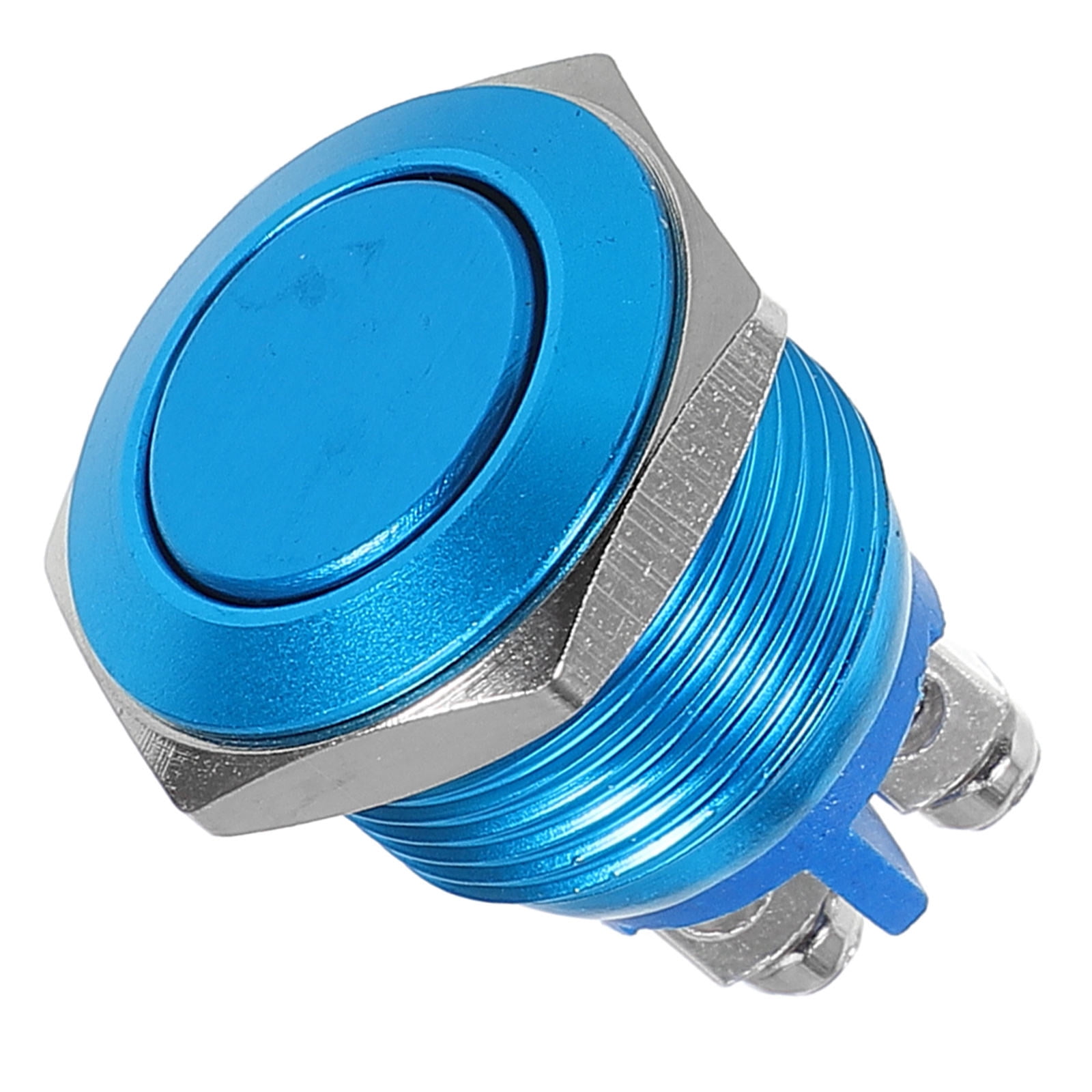 Masteelf Push Button Switch Self Locking Latching Round Switch Metal Vehicle Switch For Boat ...